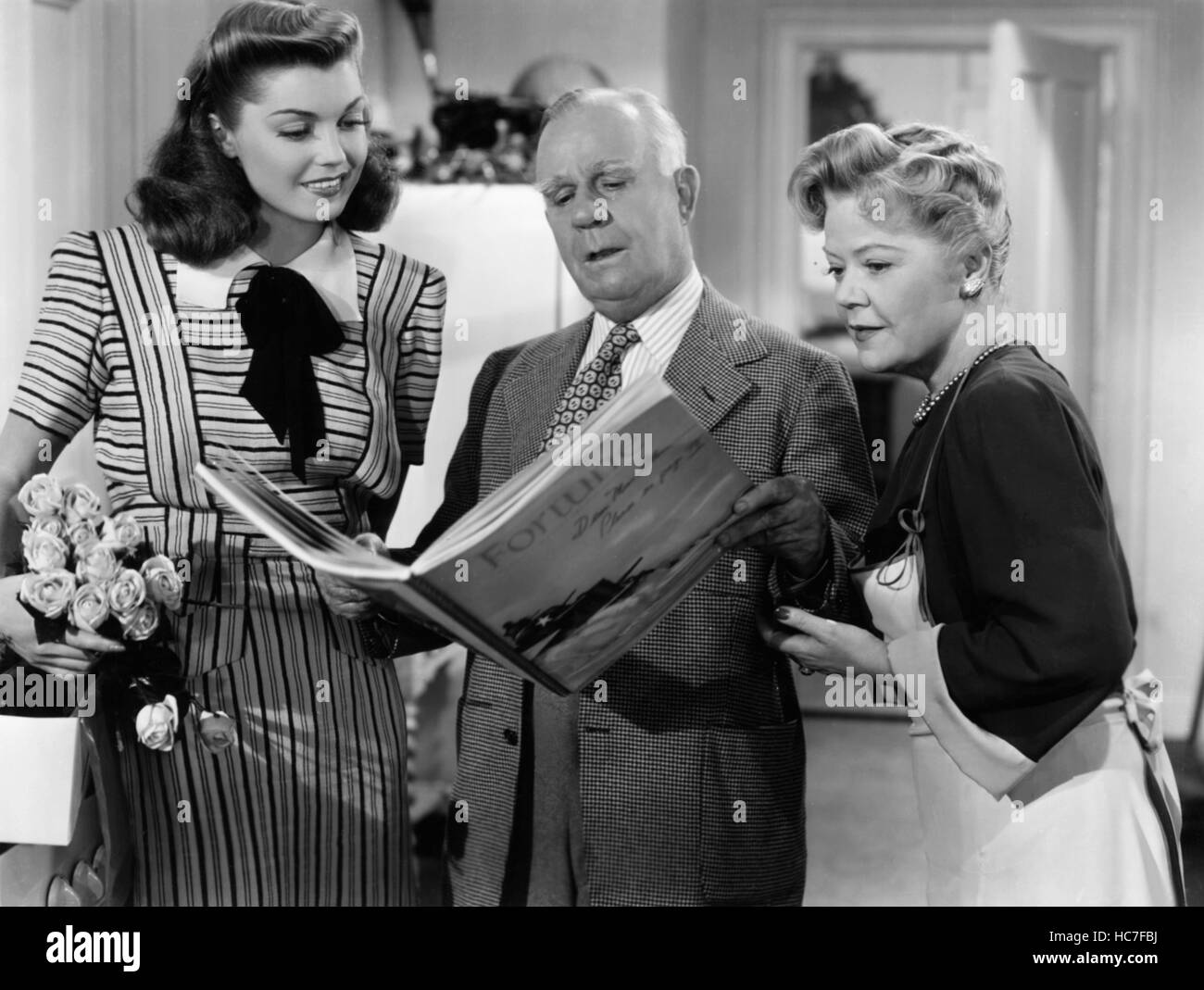 THRILL OF A ROMANCE, from left, Esther Williams, Henry Travers, Spring ...