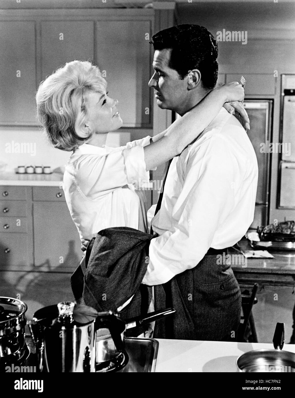 THE THRILL OF IT ALL, from left: Doris Day, James Garner, 1963 Stock ...