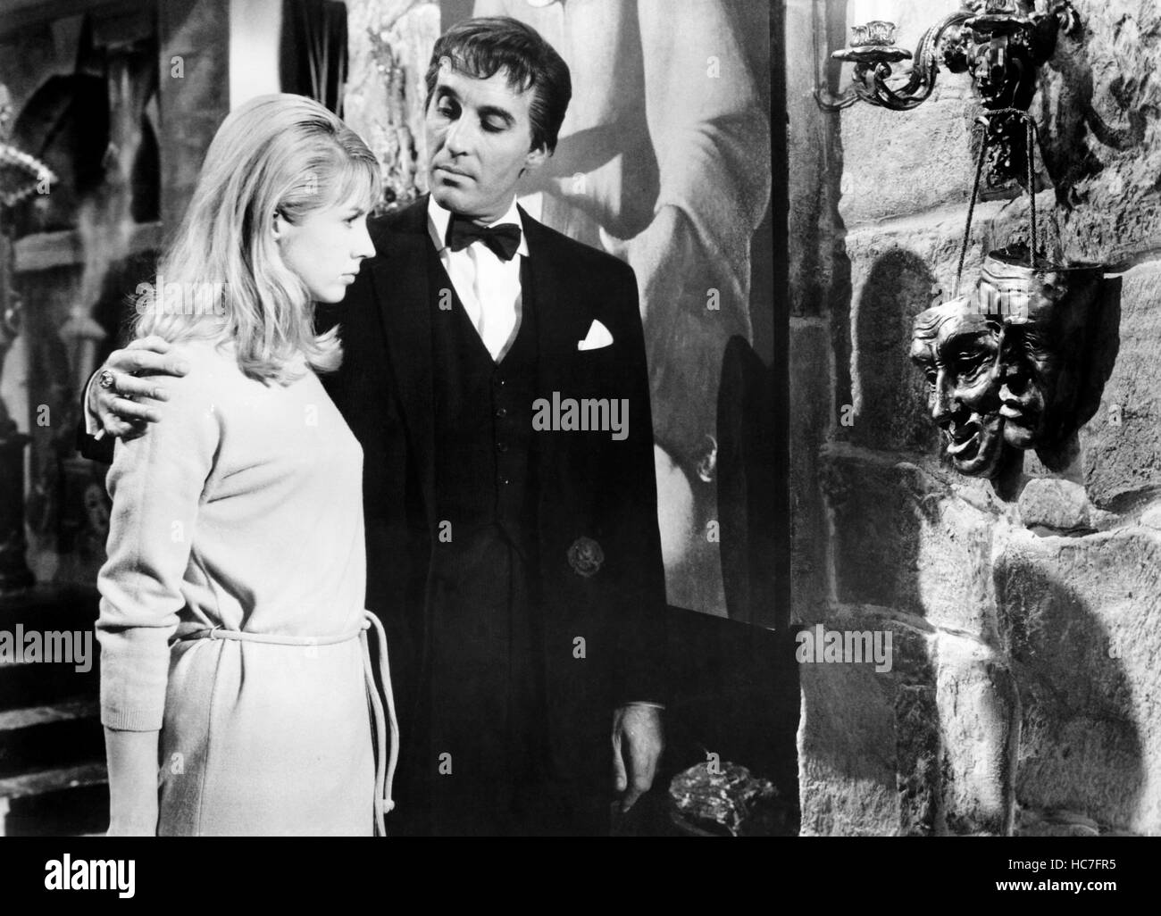 BLOOD FIEND, (aka THEATRE OF DEATH), from left: Jenny Till, Christopher ...