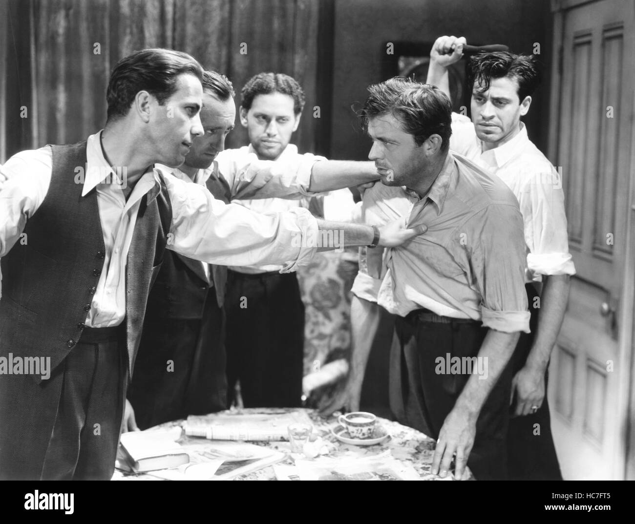 THREE ON A MATCH, from left: Humphrey Bogart, Allen Jenkins, Stanley ...