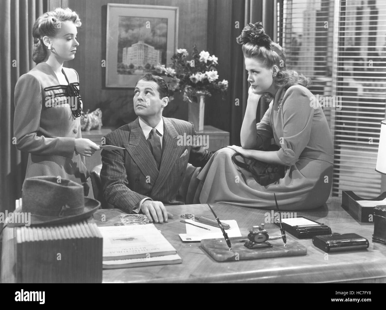 THAT OTHER WOMAN, from left: Virginia Gilmore, James Ellison, Janis ...