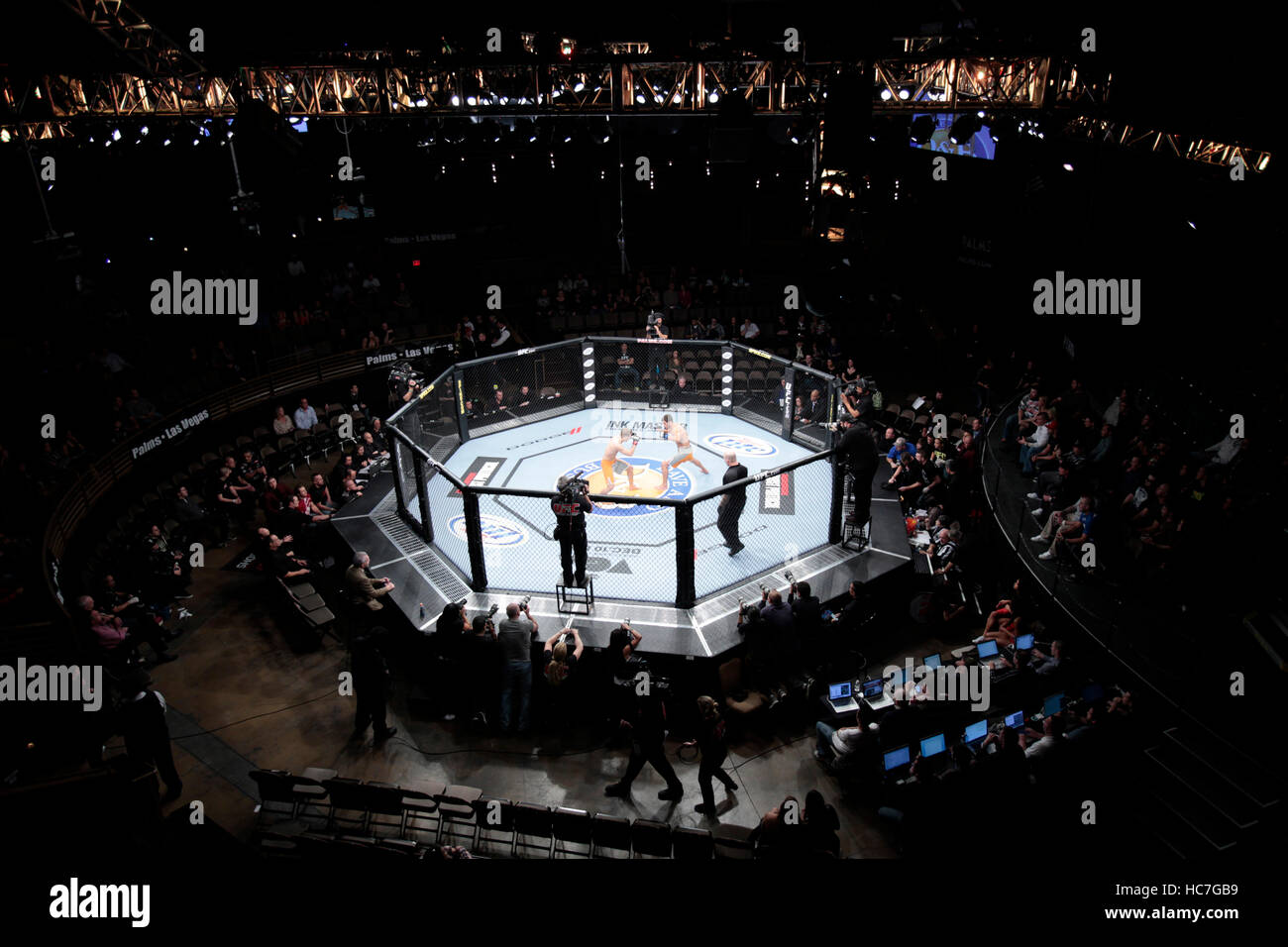 Bryan Caraway, left, fights Dustin Neace at The Ultimate Fighter 14 ...