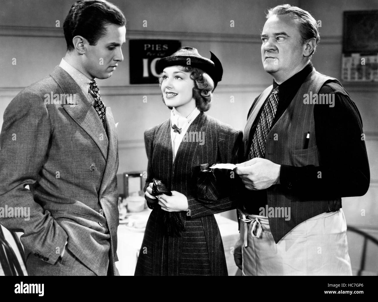 TOO MANY WIVES, from left, John Morley, Anne Shirley, Dudley Clements ...