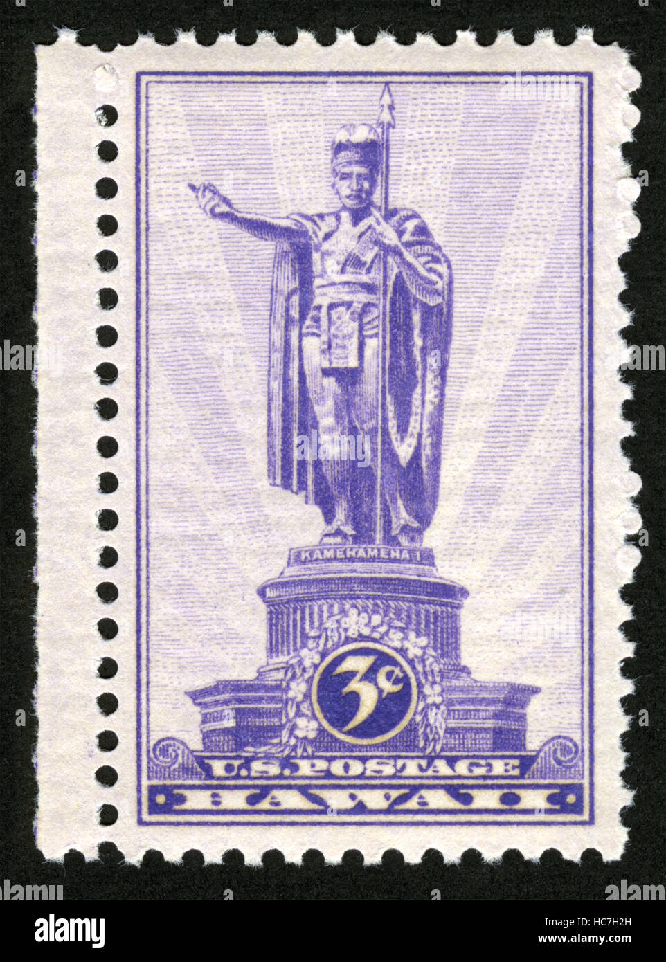 Hawaii stamp hi-res stock photography and images - Alamy