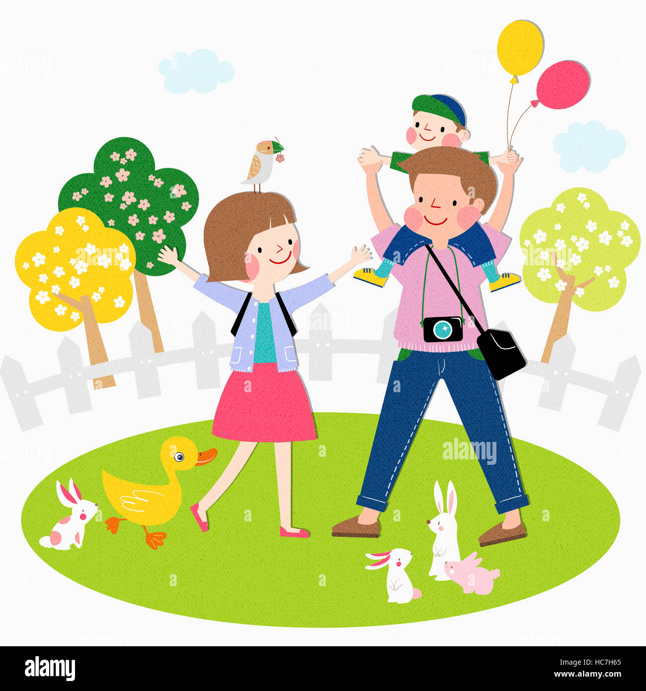 Harmonious plant Cut Out Stock Images & Pictures - Alamy