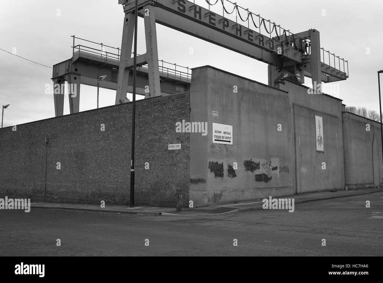 Shepherds scrap yard, Byker Stock Photo - Alamy