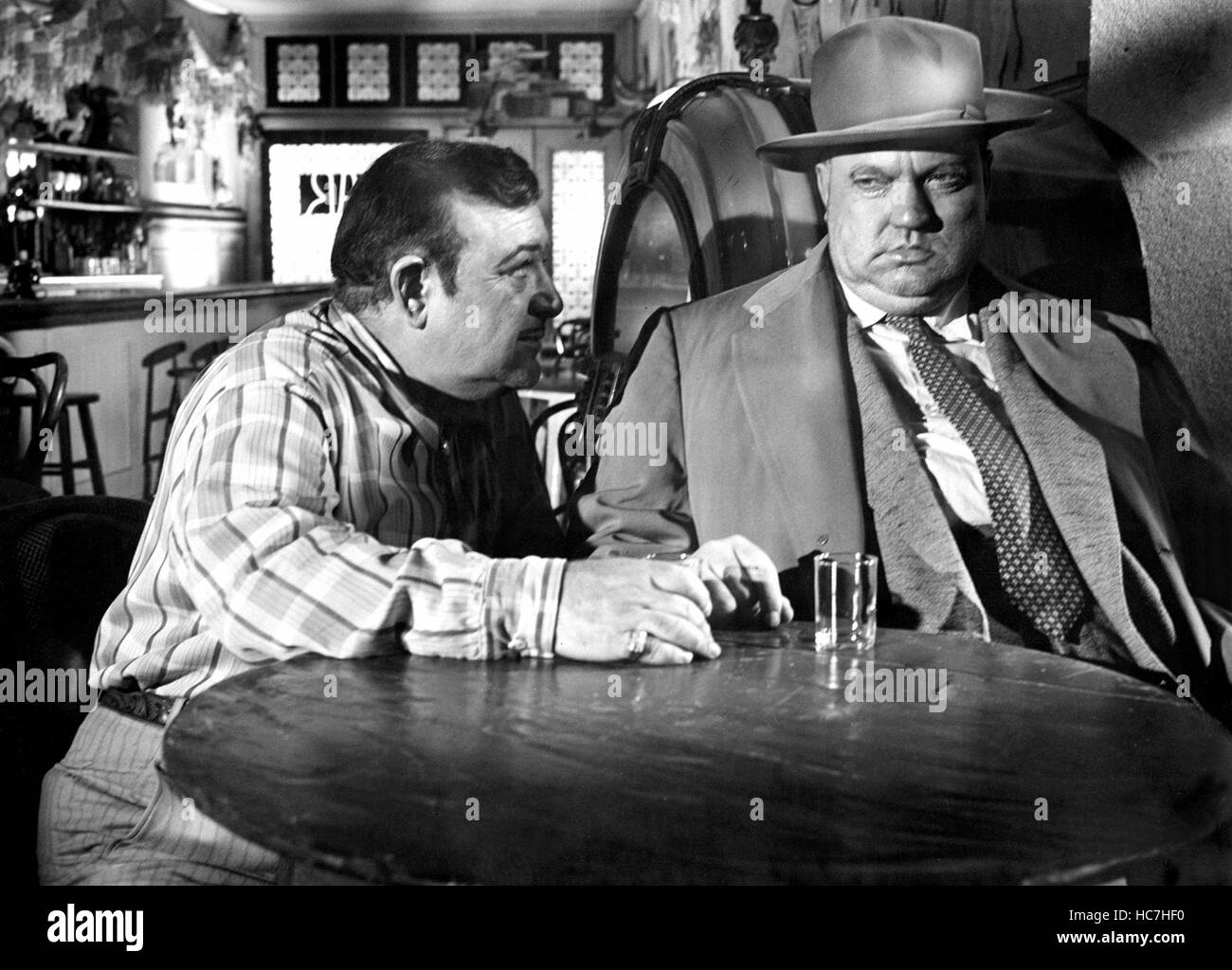 TOUCH OF EVIL, Akim Tamiroff, Orson Welles, 1958 Stock Photo - Alamy