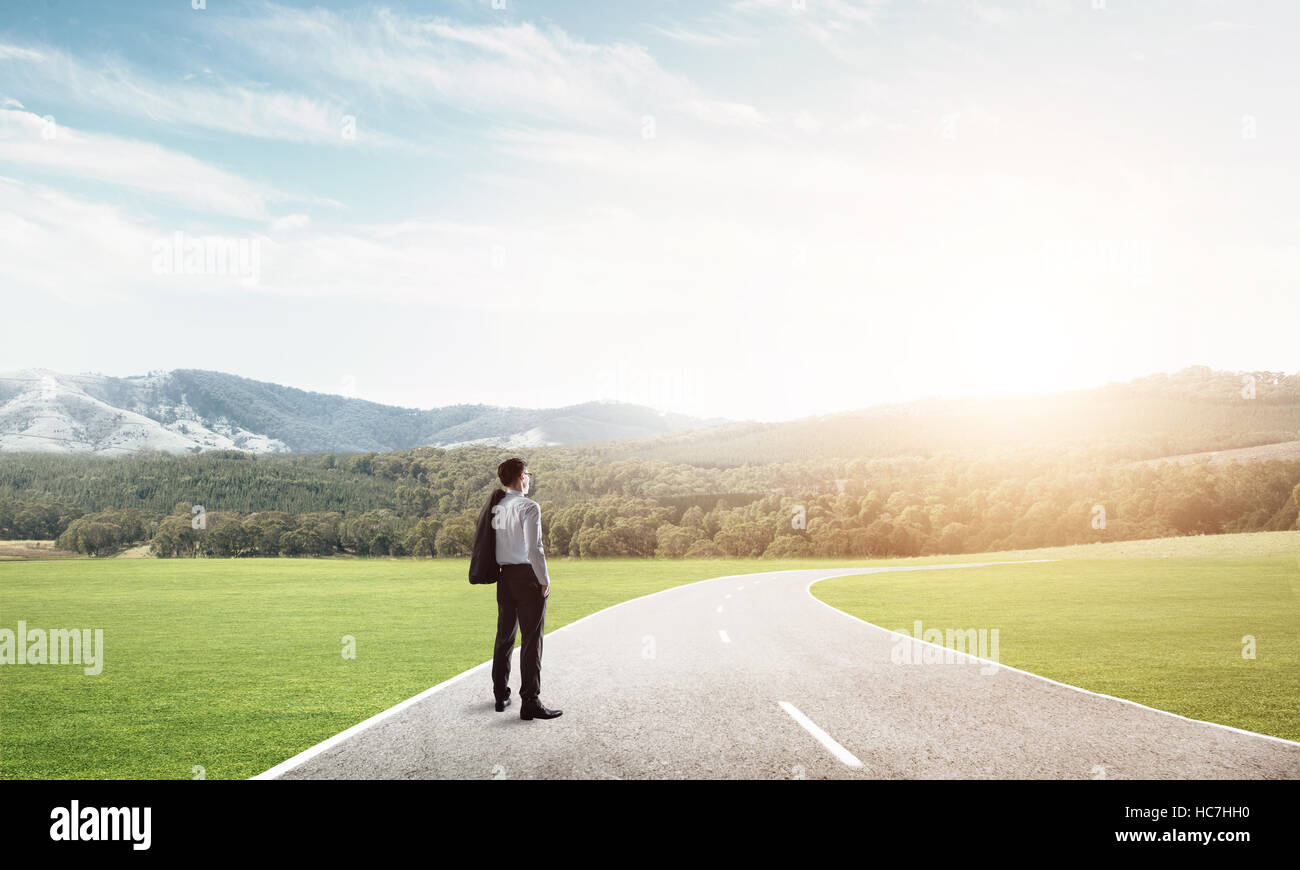 Your way to success Stock Photo - Alamy