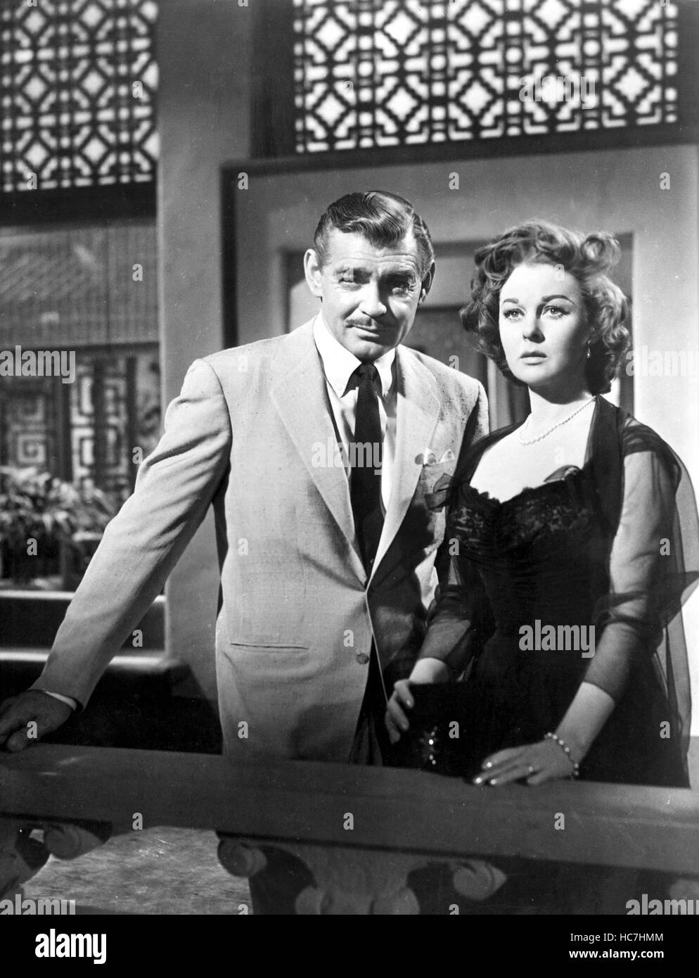 SOLDIER OF FORTUNE, Clark Gable, Susan Hayward, 1955 Stock Photo - Alamy