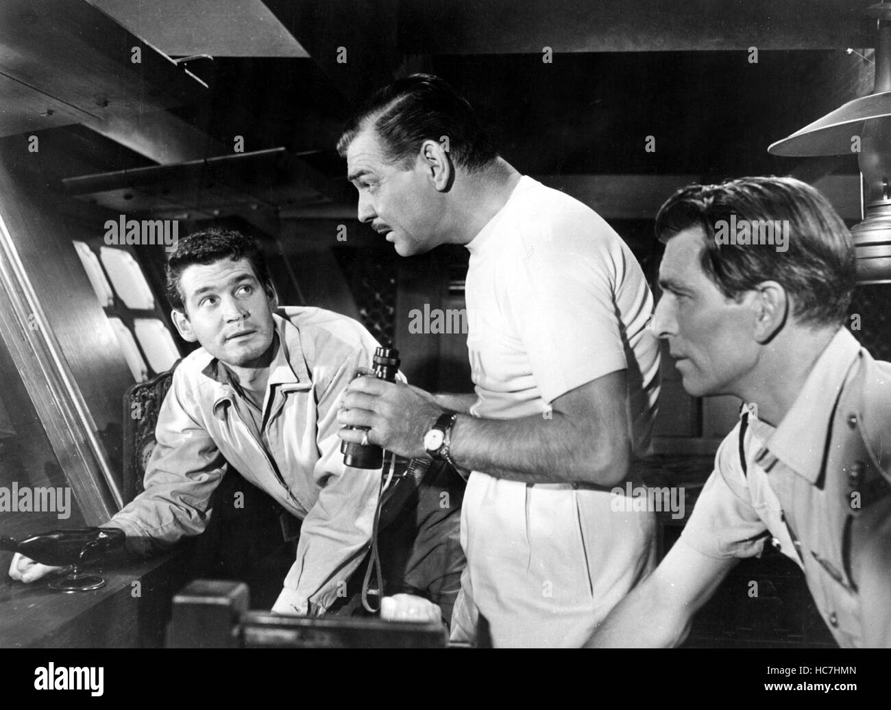 SOLDIER OF FORTUNE, Gene Barry, Clark Gable, Michael Rennie, 1955 Stock ...