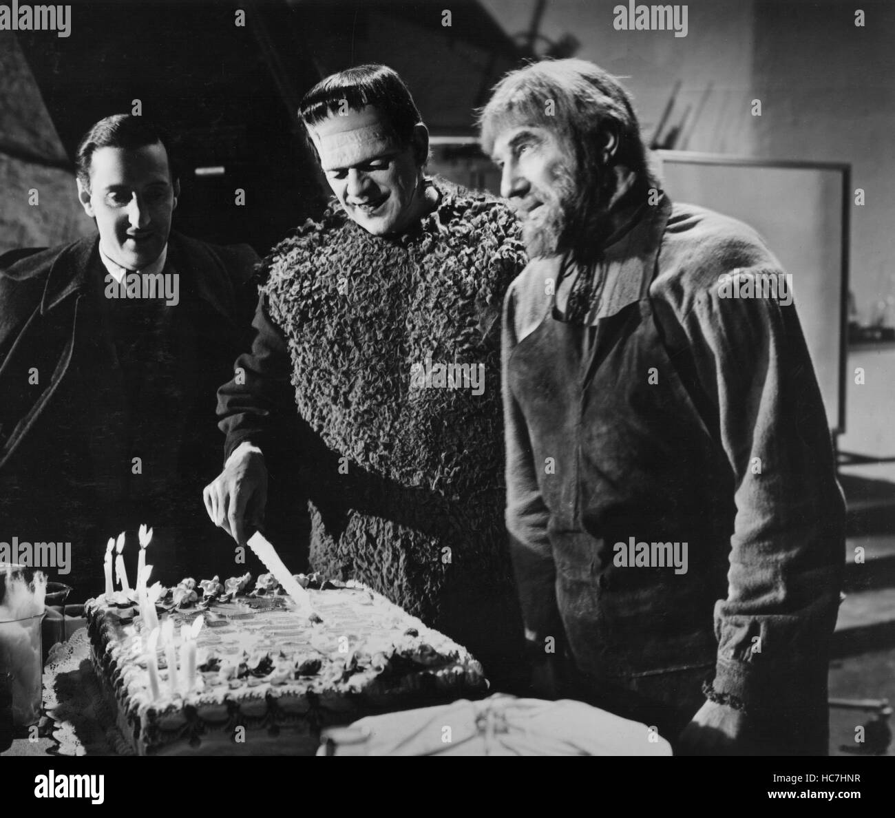 SON OF FRANKENSTEIN, Basil Rathbone, Boris Karloff, Bela Lugosi ...