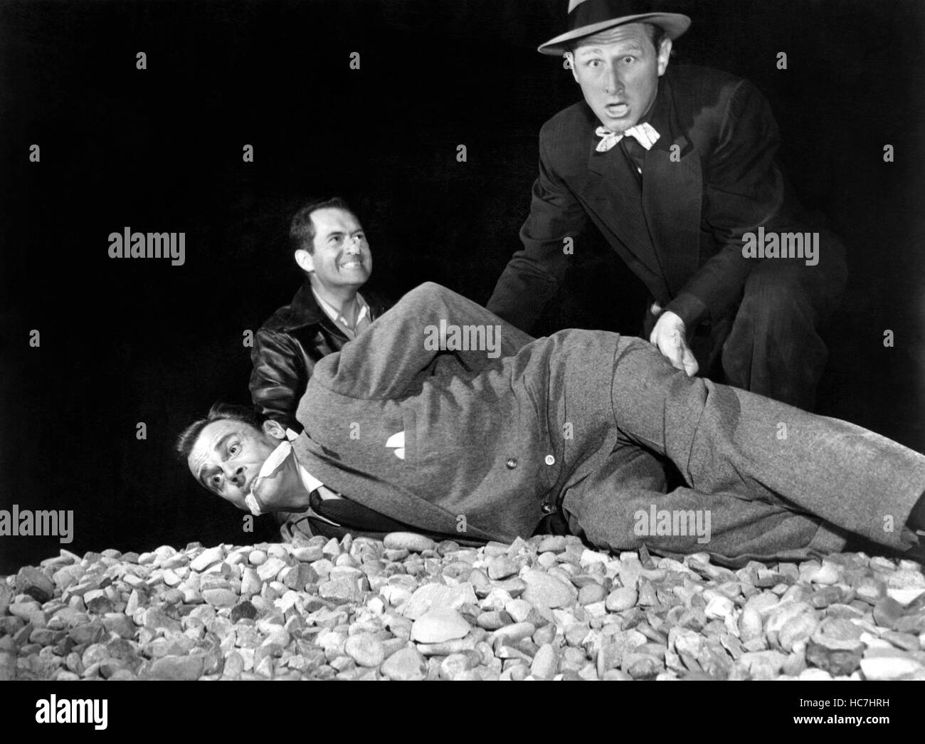 THE SOUND OF FURY, Frank Lovejoy, (on ground), Carl Kent, Lloyd Bridges ...