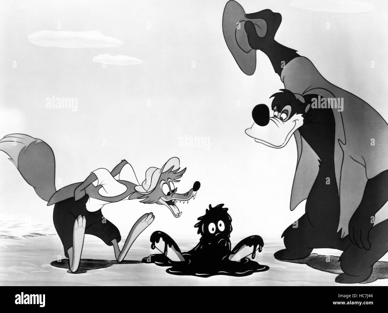 SONG OF THE SOUTH, from left: Br'er Fox, Br'er Rabbit, Br'er Bear. 1946 Stock Photo - Alamy