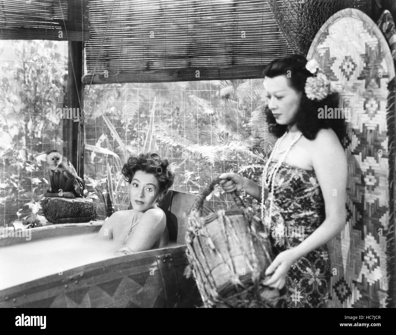 SONG OF THE SARONG, Nancy Kelly (left), 1945 Stock Photo - Alamy