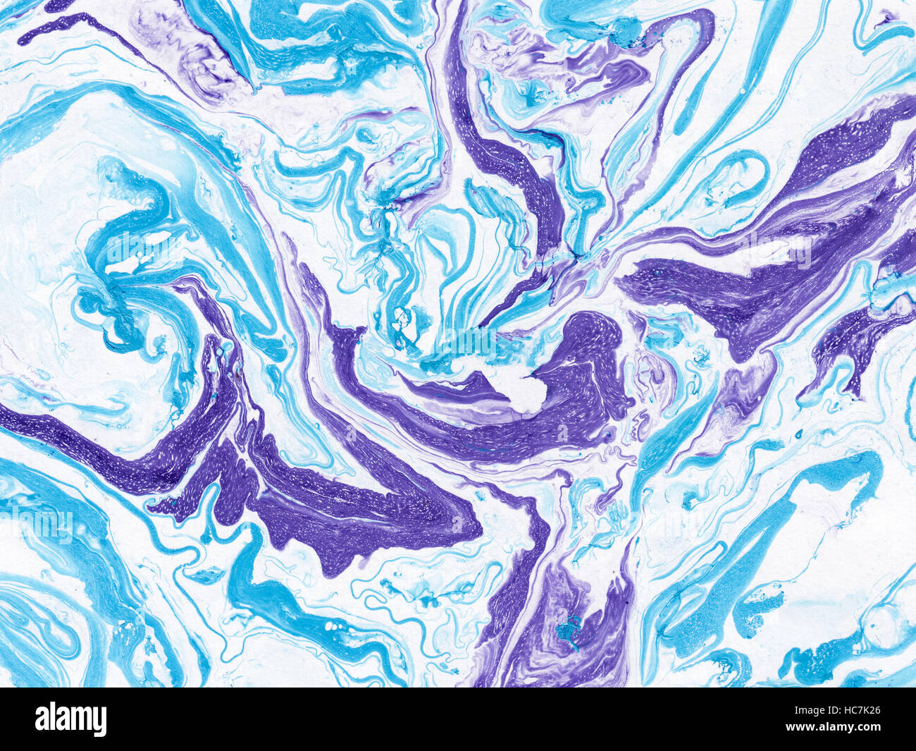 Hand drawn abstract marble texture. Handmade with liquid paint Stock ...