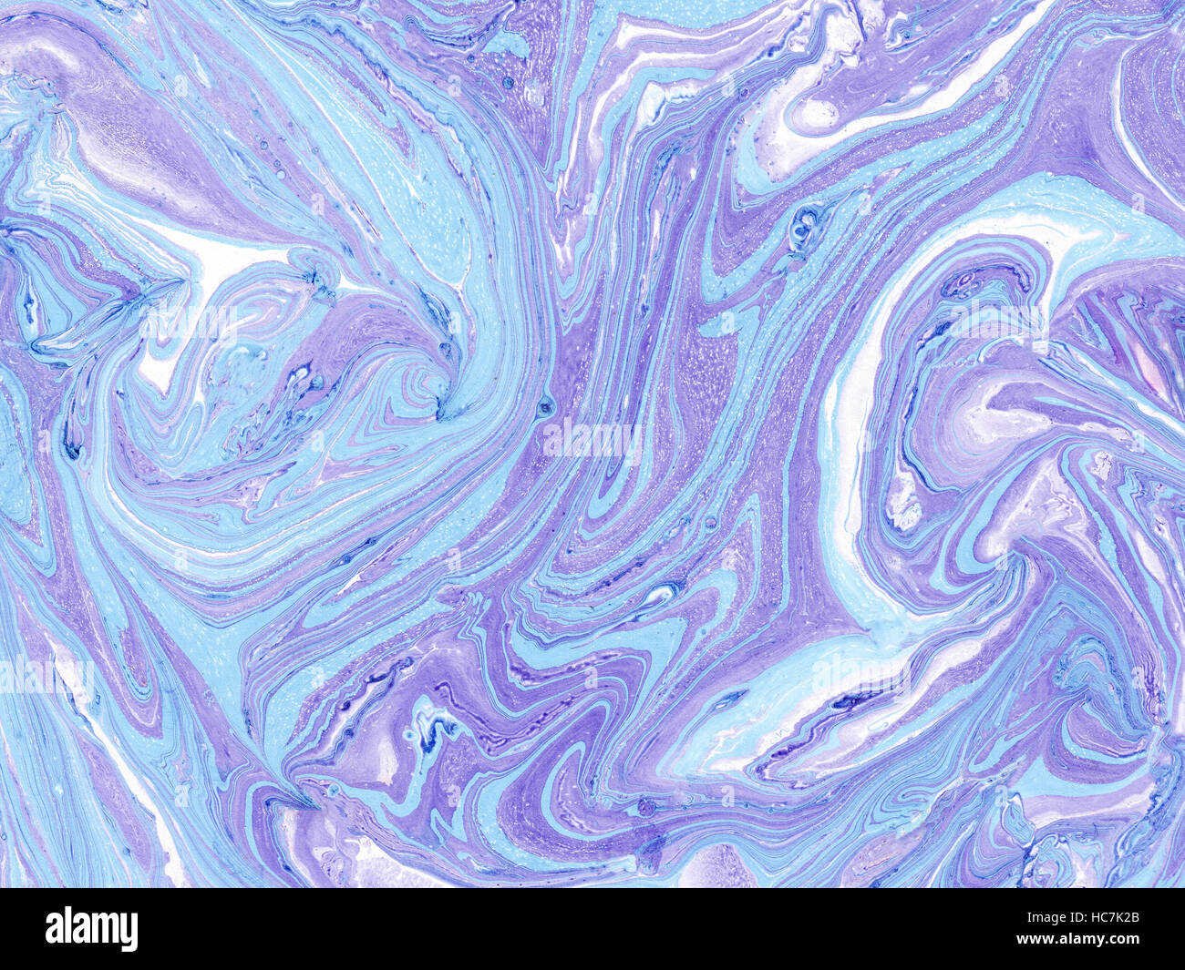 Hand drawn abstract marble texture. Handmade with liquid paint Stock ...