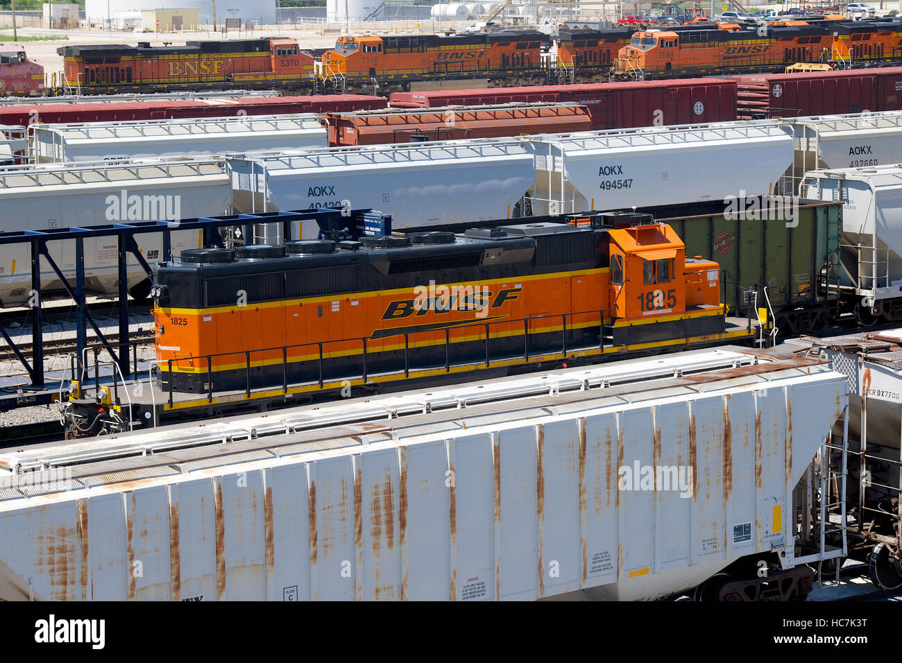 Railroad yard hi-res stock photography and images - Alamy