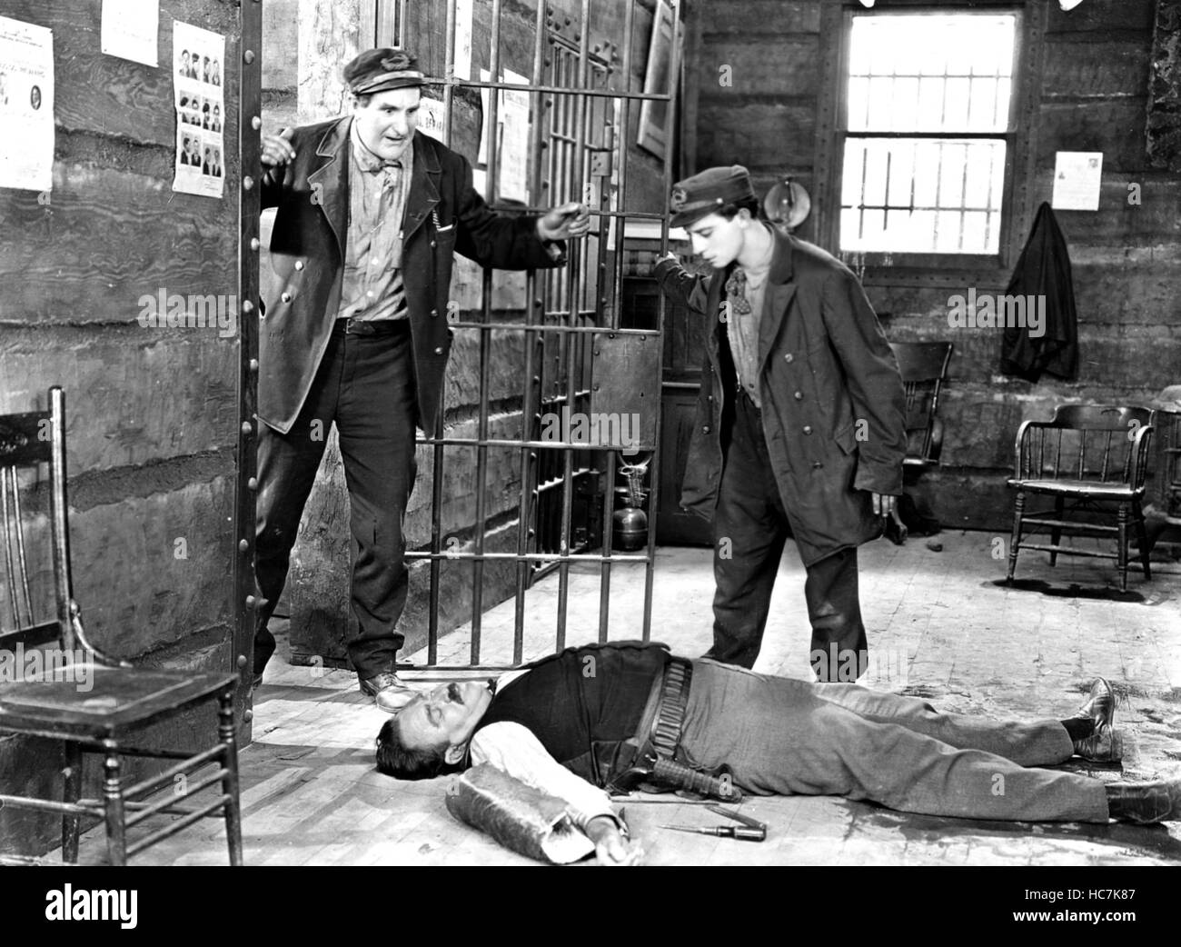 STEAMBOAT BILL, JR., Ernest Torrence, Buster Keaton, 1928 Stock Photo ...
