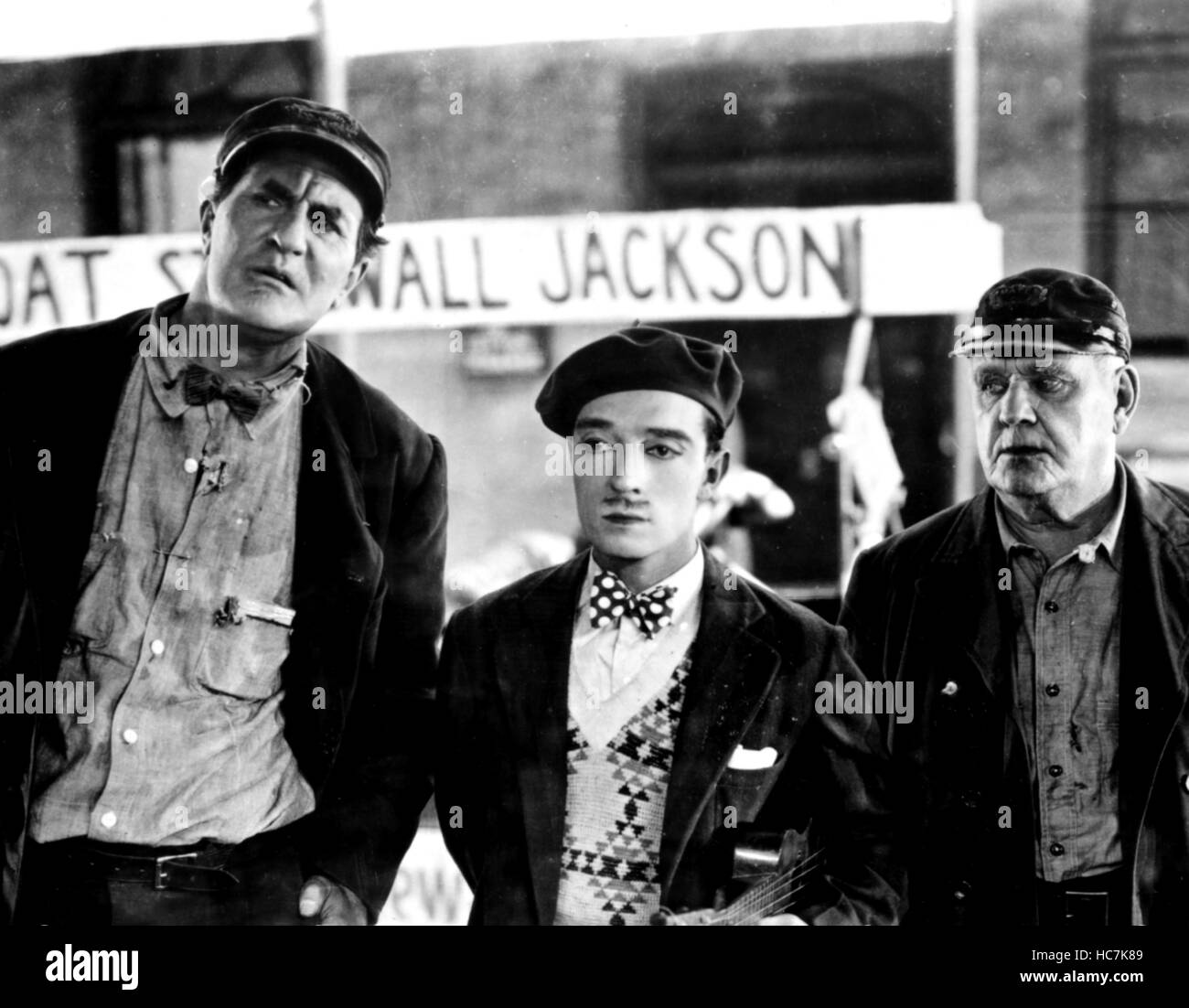 STEAMBOAT BILL, JR., Ernest Torrence, Buster Keaton, 1928 Stock Photo ...