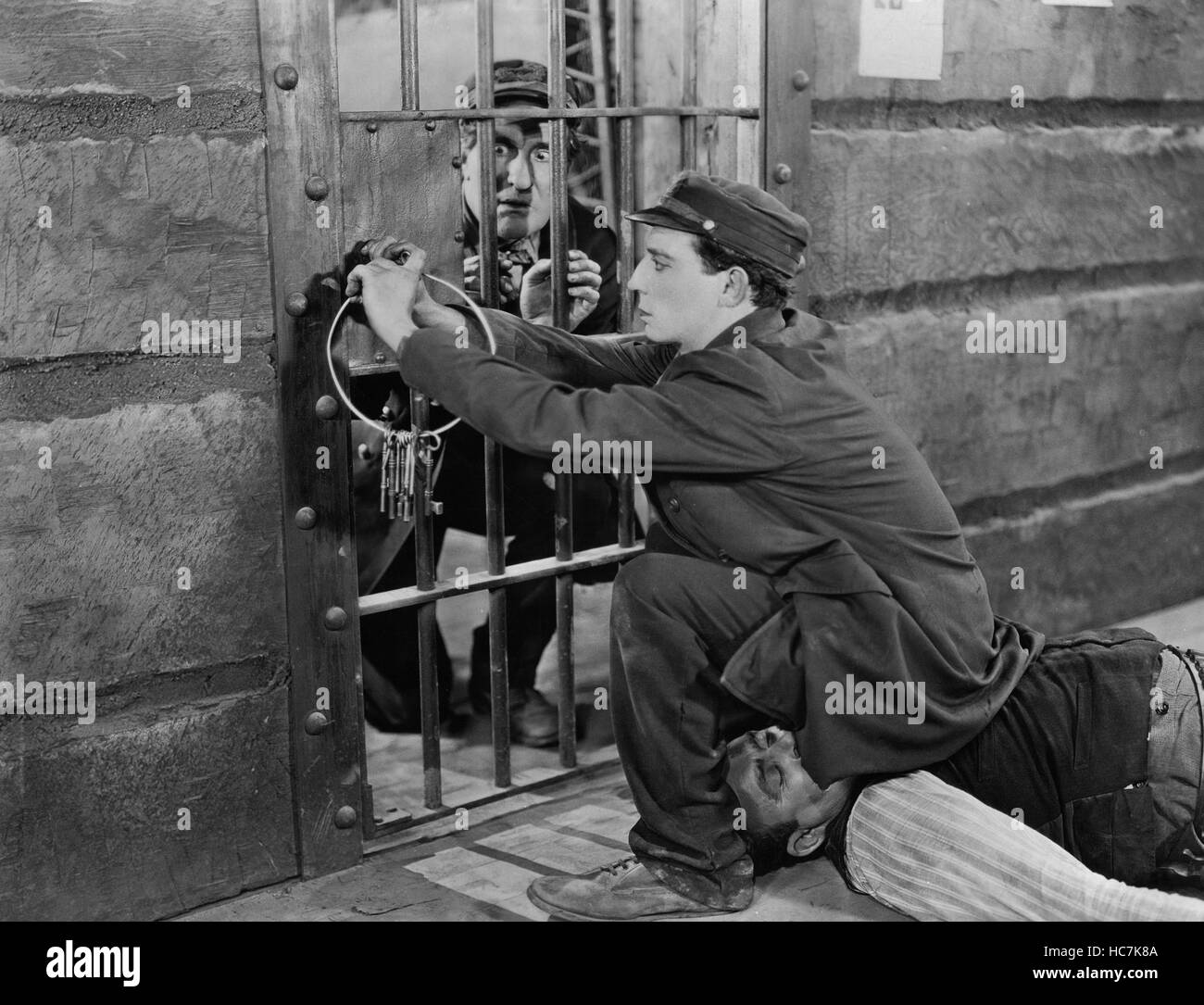 STEAMBOAT BILL, JR., Ernest Torrence, Buster Keaton, 1928 Stock Photo ...