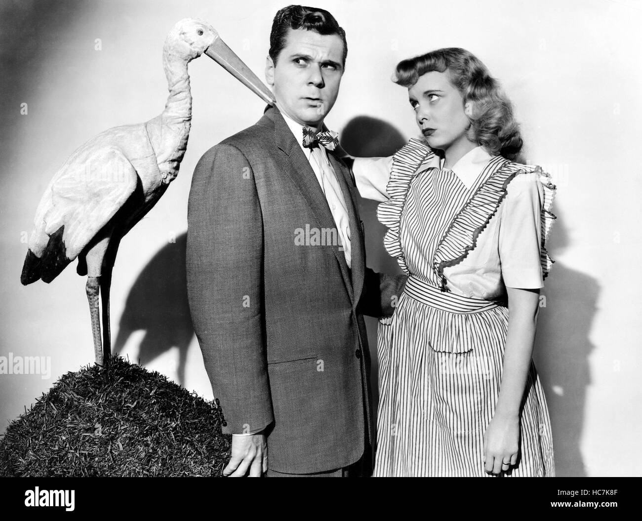 STORK BITES MAN, from left: Jackie Cooper, Meg Randall, 1947 Stock ...