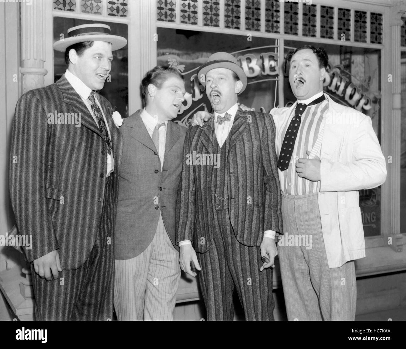 THE STRAWBERRY BLONDE, from left, Jack Carson, James Cagney, Harry ...