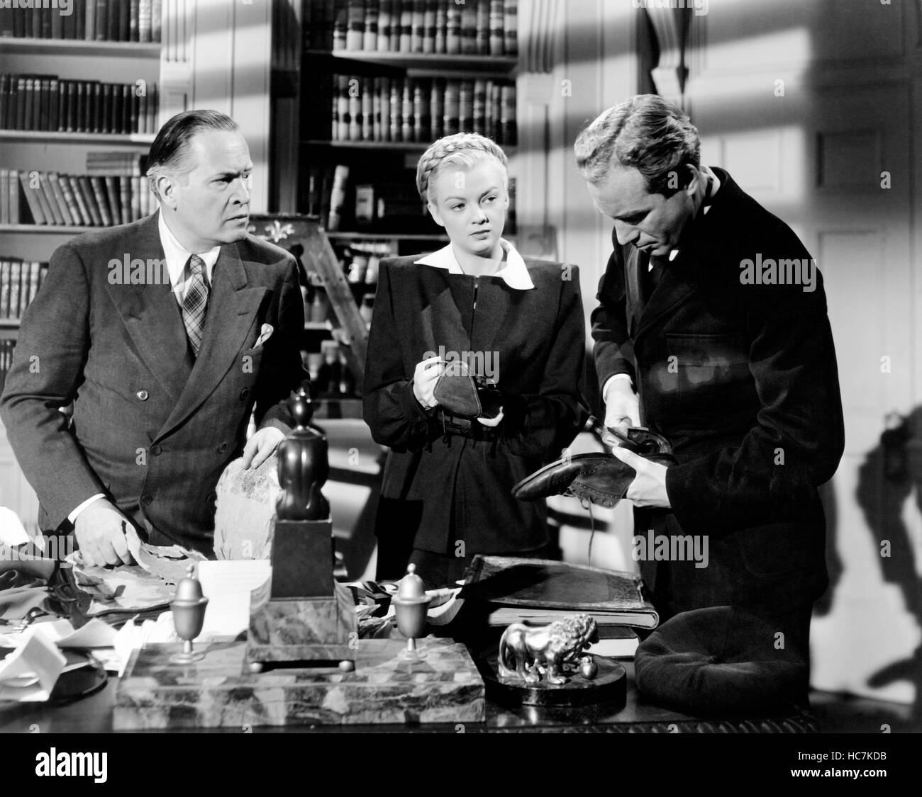 STEP BY STEP, from left, Jason Robards, Sr., Myrna Dell, Lowell Gilmore ...