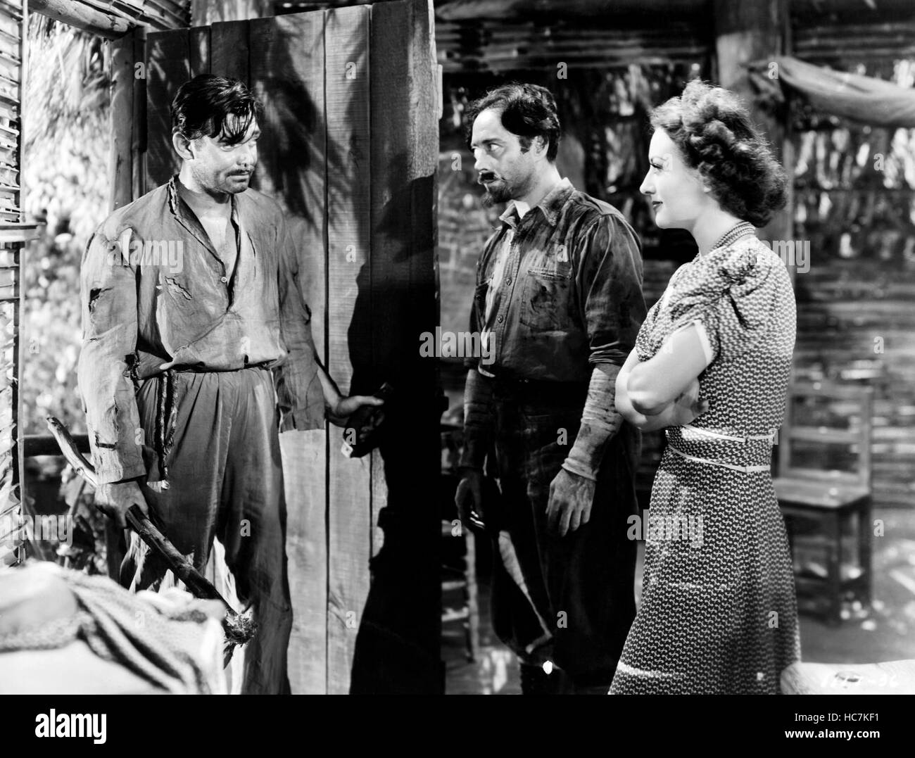 STRANGE CARGO, from left, Clark Gable, Bernard Nedell, Joan Crawford, 1940 Stock Photo - Alamy