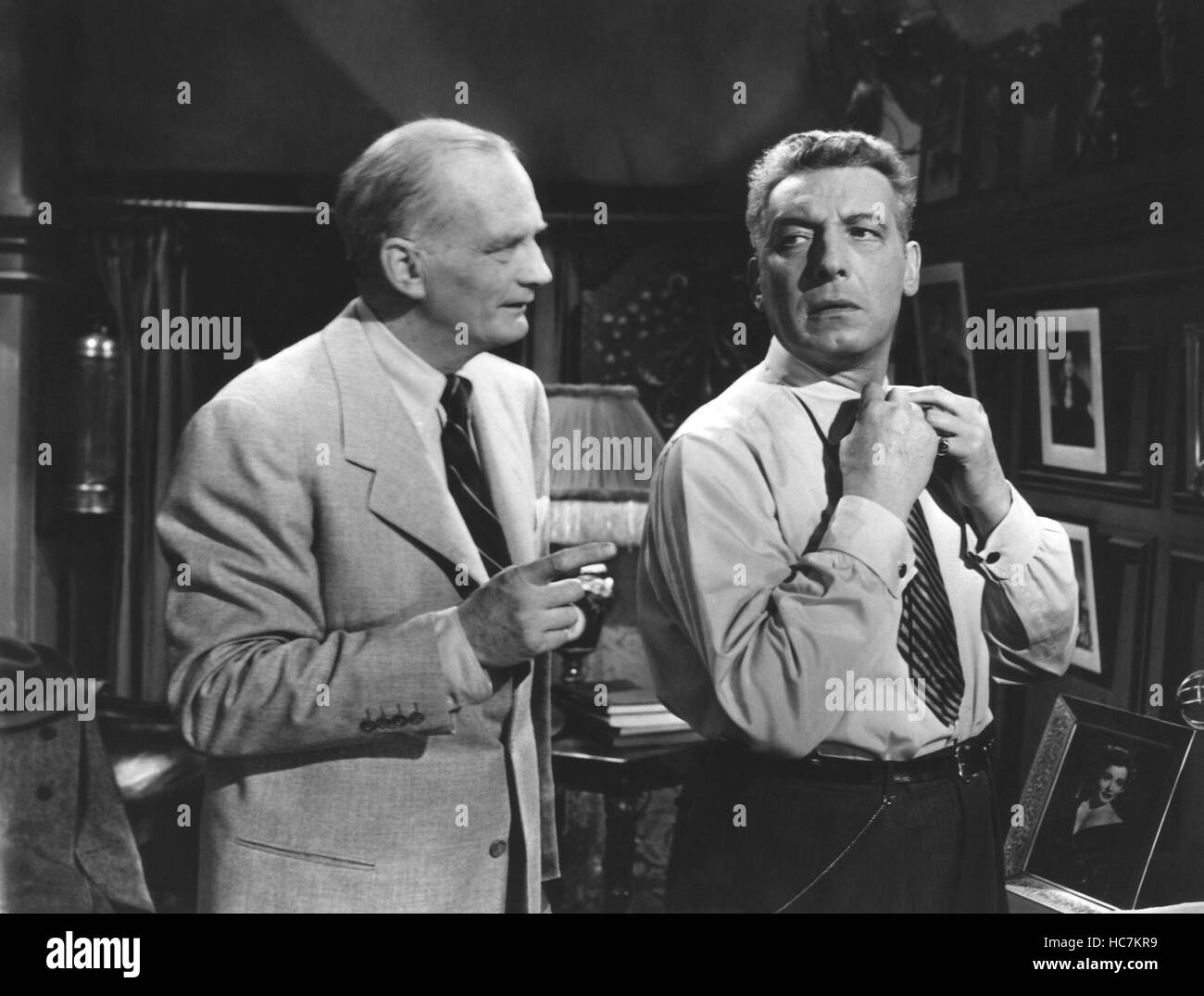STRICTLY DISHONORABLE, Millard Mitchell, Ezio Pinza, 1951 Stock Photo ...