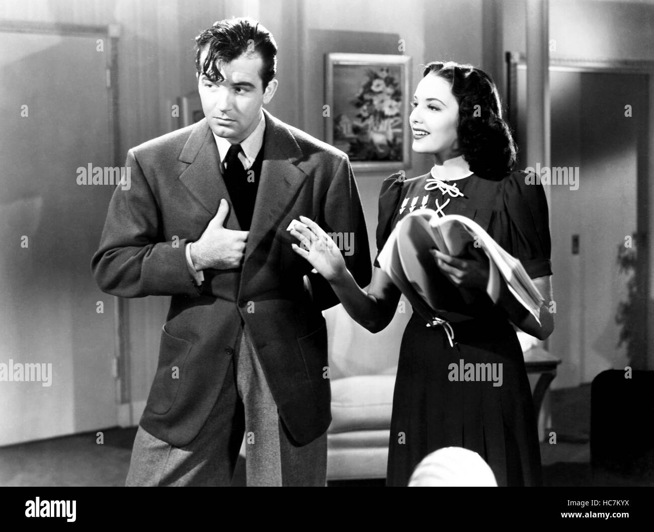 STAR DUST, from left, John Payne, Linda Darnell, 1940, TM and Copyright ...