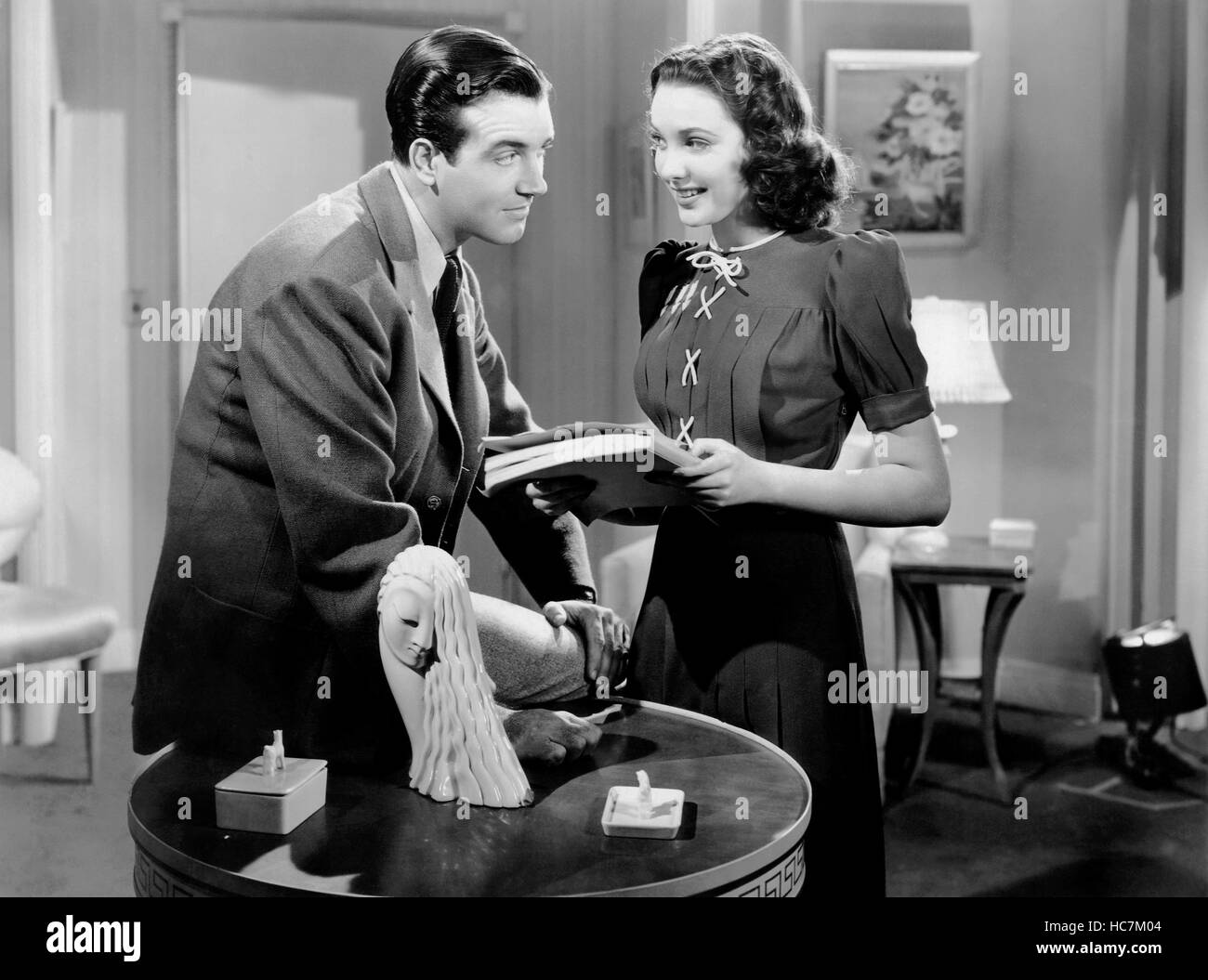 STAR DUST, from left, John Payne, Linda Darnell, 1940, TM and Copyright ...