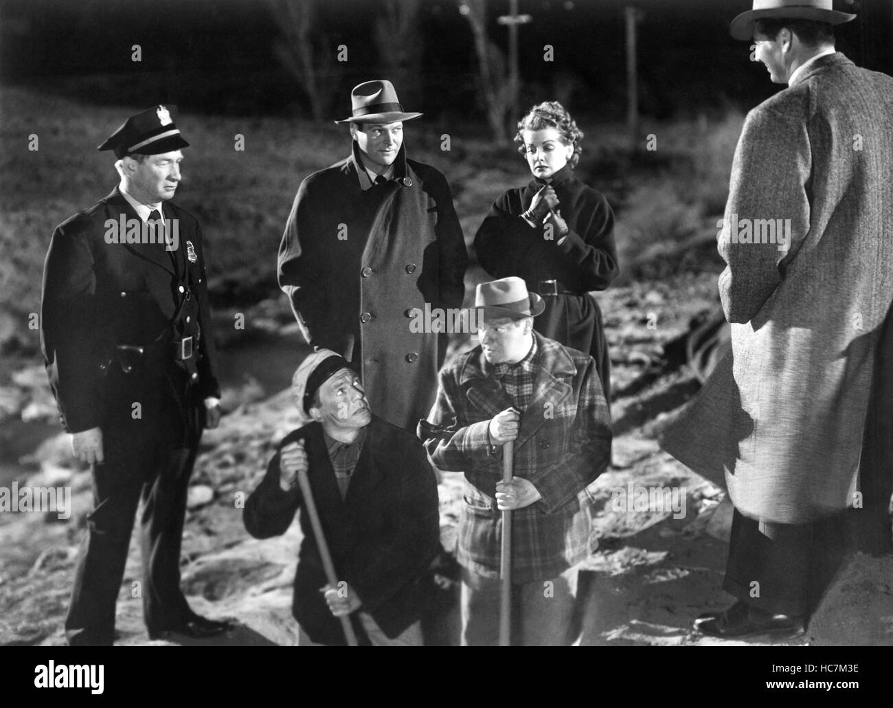 STELLA, standing rear from left: Chill Wills, Leif Erickson, Ann ...