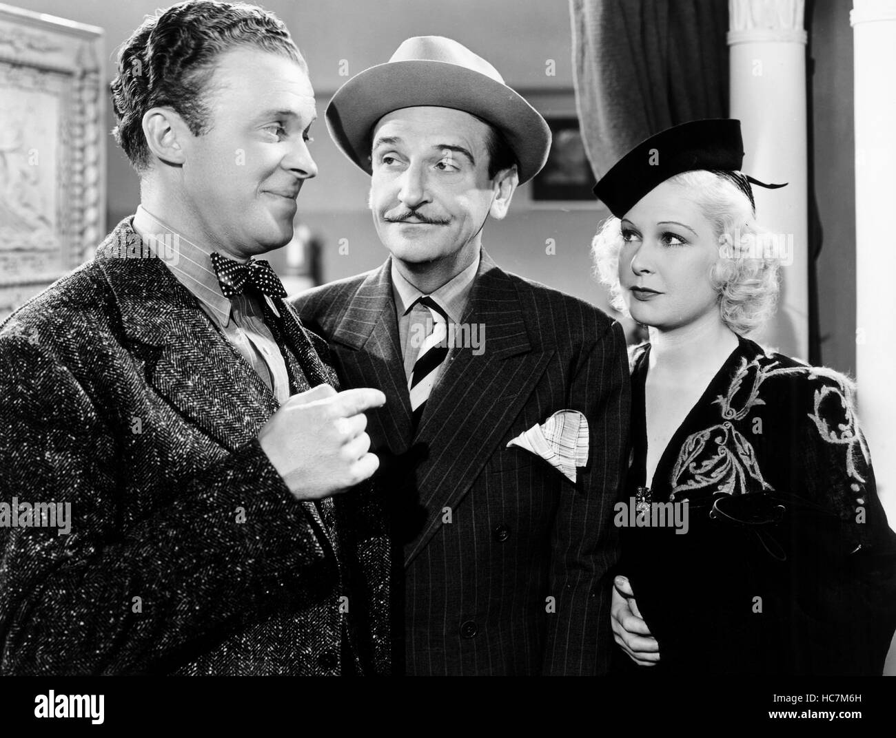 STRANGE FACES, from left: Frank Jenks, Jack Norton, Dorothea Kent, 1938 ...