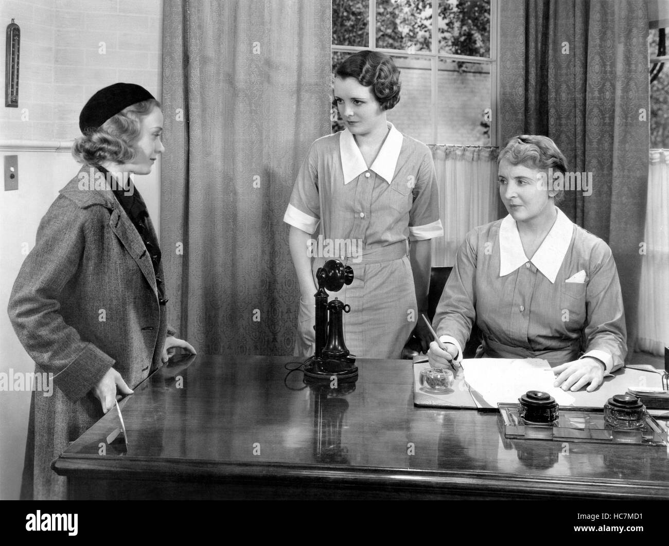 STRAIGHT FROM THE HEART, from left: Carol Coombe, Mary Astor, Doris ...