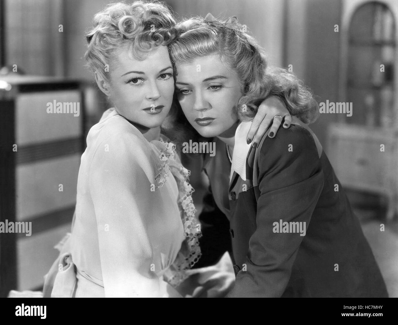 STRANGE ILLUSION, from left: Sally Eilers, Jayne Hazard, 1945 Stock ...