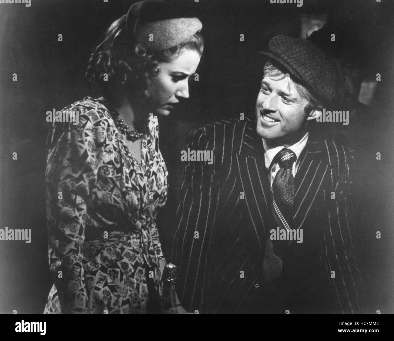 THE STING, from left: Sally Kirkland, Robert Redford, 1973 Stock Photo ...
