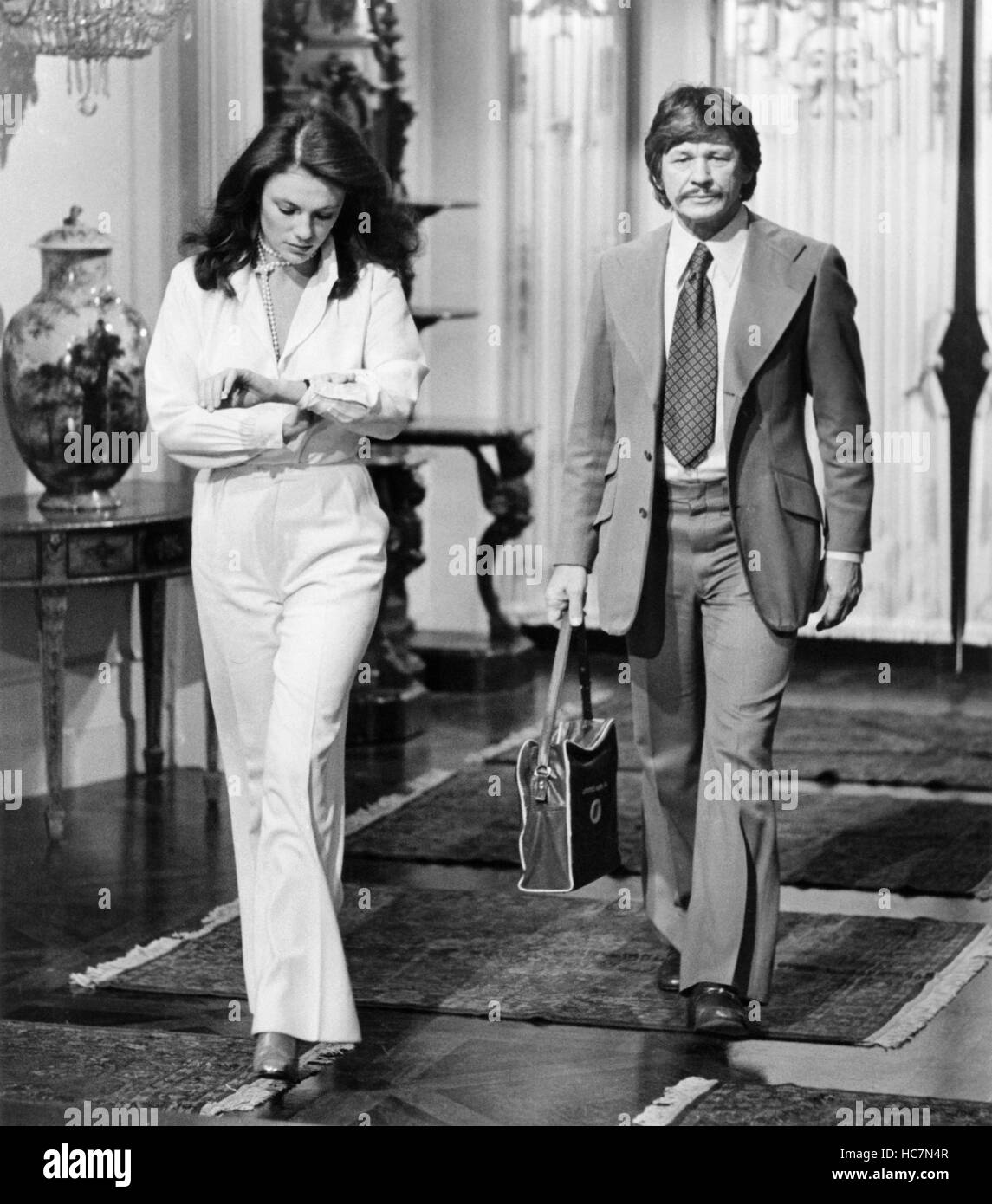 ST. IVES, from left: Jacqueline Bisset, Charles Bronson, 1976 Stock ...