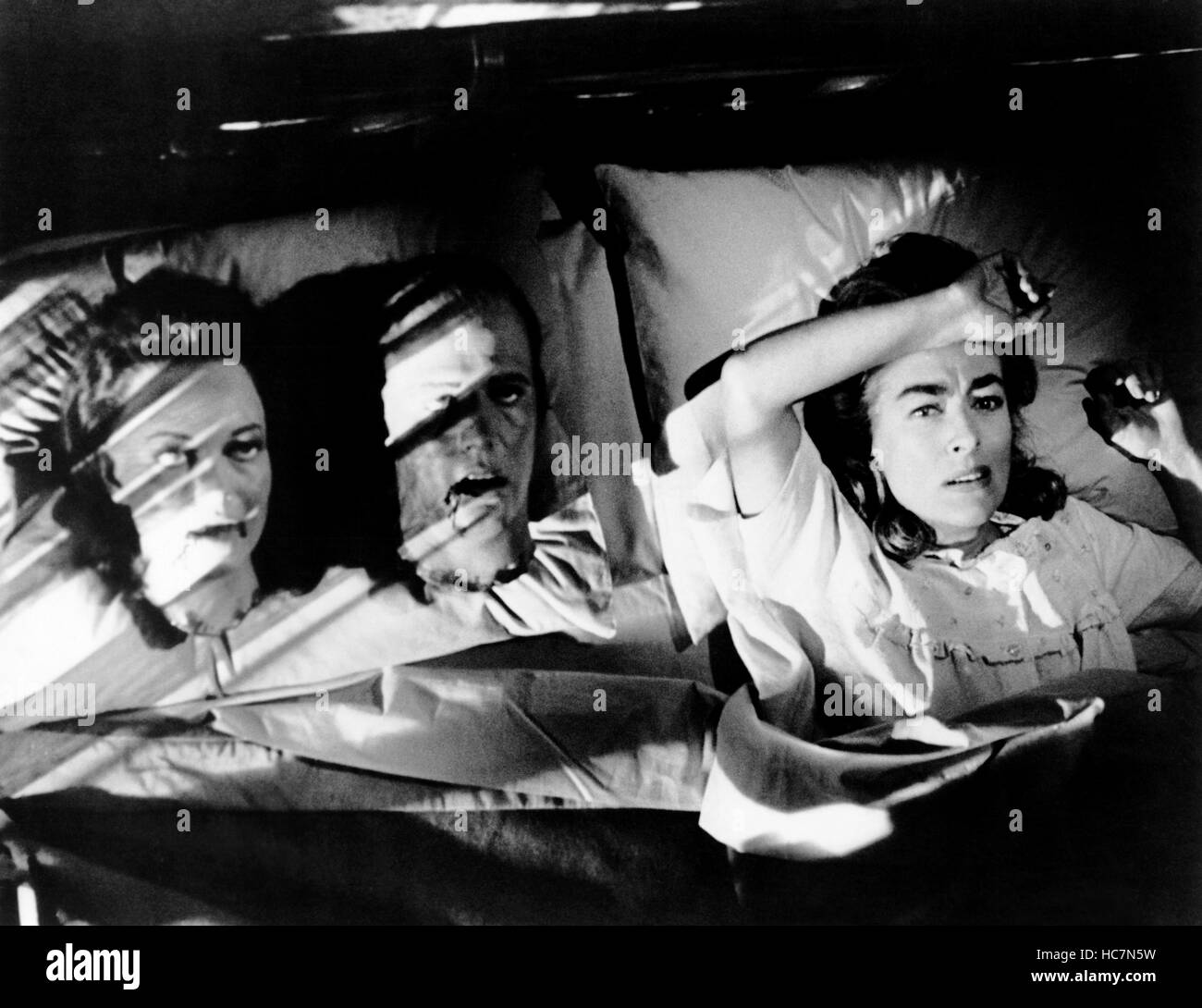 STRAIT-JACKET, Joan Crawford, (with the severed mannequin heads of Lee ...