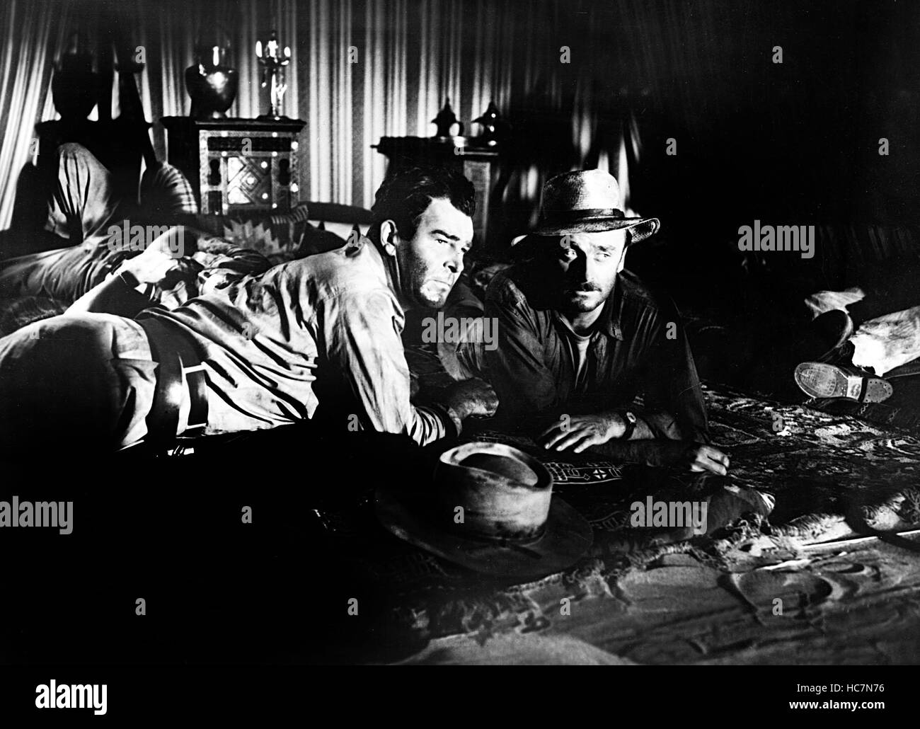 THE STEEL LADY, l-r: Rod Cameron, John Dehner, 1953 Stock Photo - Alamy
