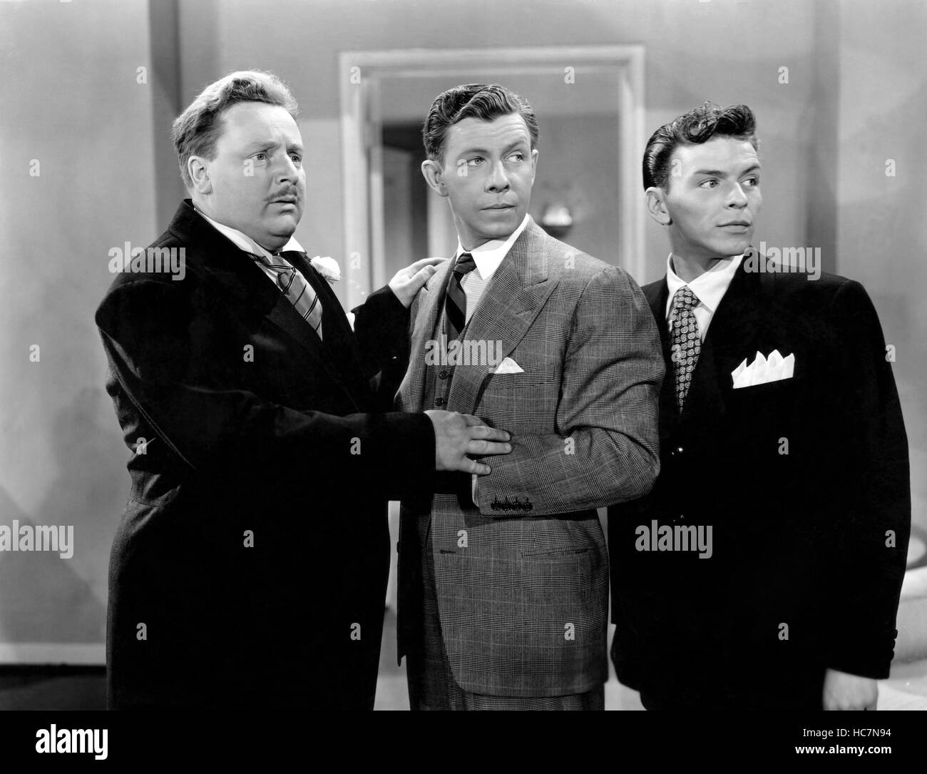 STEP LIVELY, Walter Slezak, George Murphy, Frank Sinatra, 1944 Stock ...