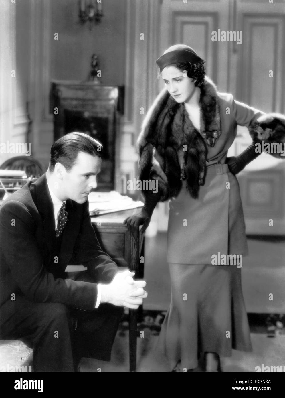 STRANGERS MAY KISS, from left, Neil Hamilton, Norma Shearer, 1931 Stock ...