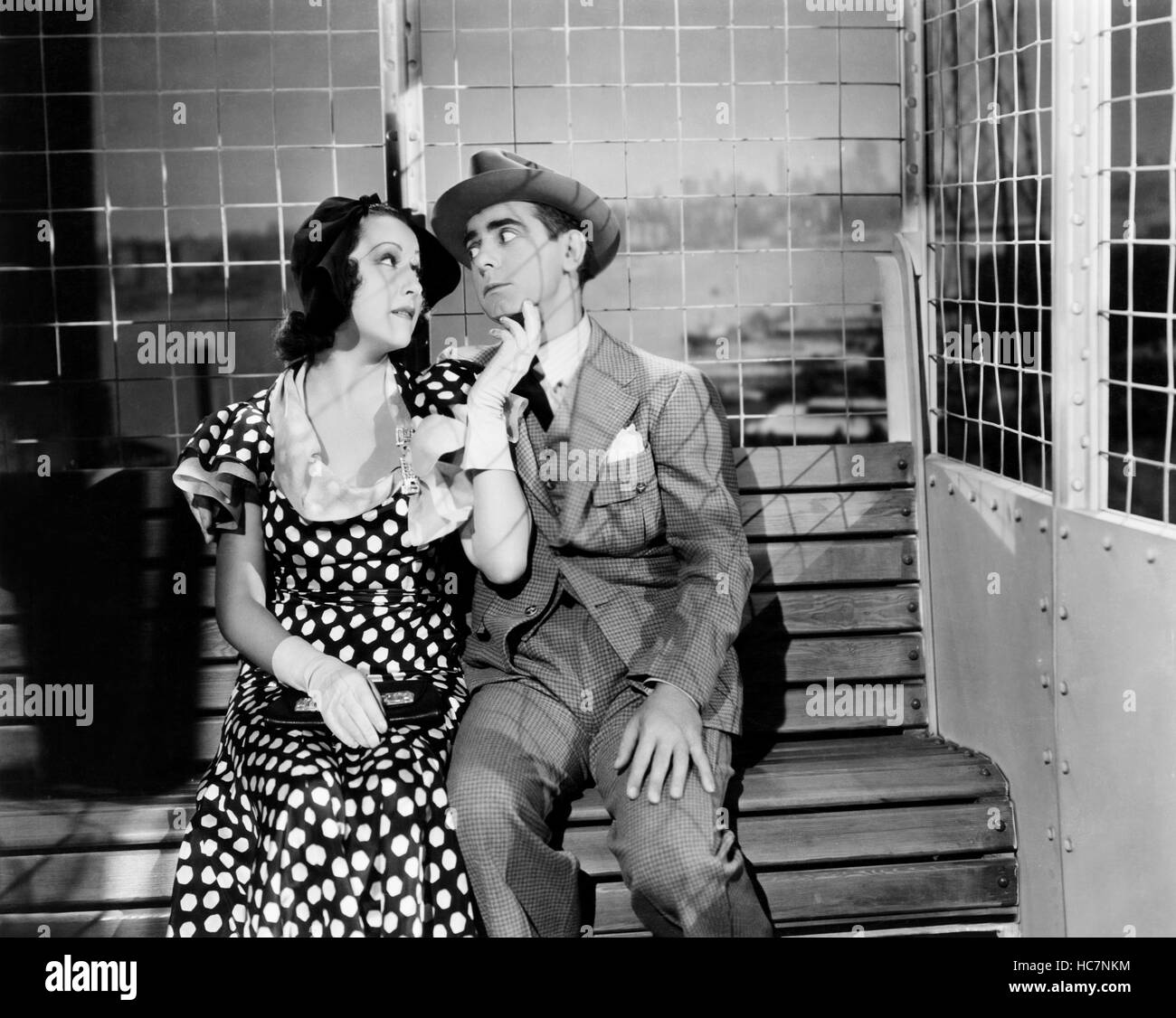 STRIKE ME PINK, from left, Ethel Merman, Eddie Cantor, 1936 Stock Photo ...