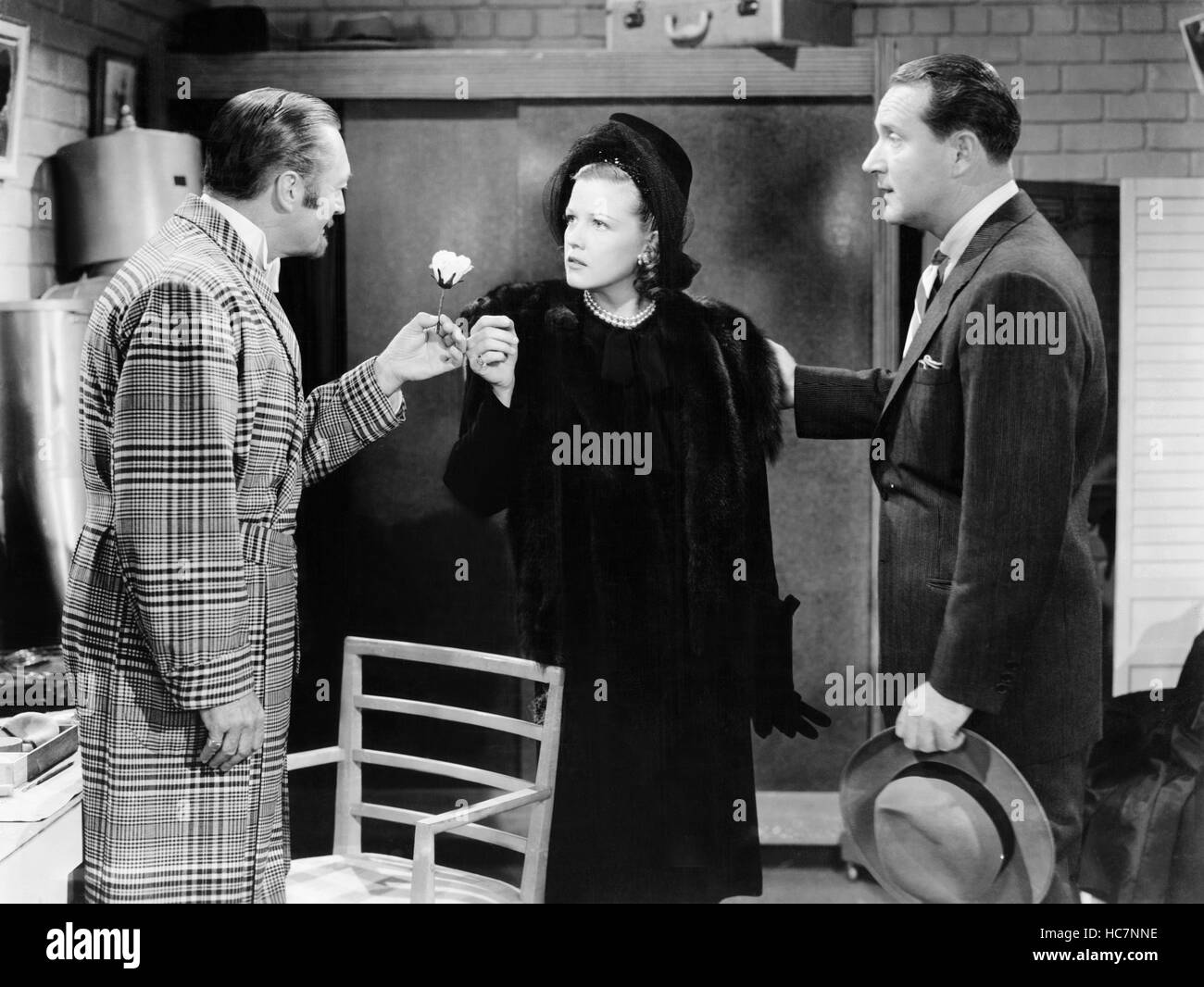 THE STRANGE MR. GREGORY, from left: Edmund Lowe, Jean Rogers, Donald ...