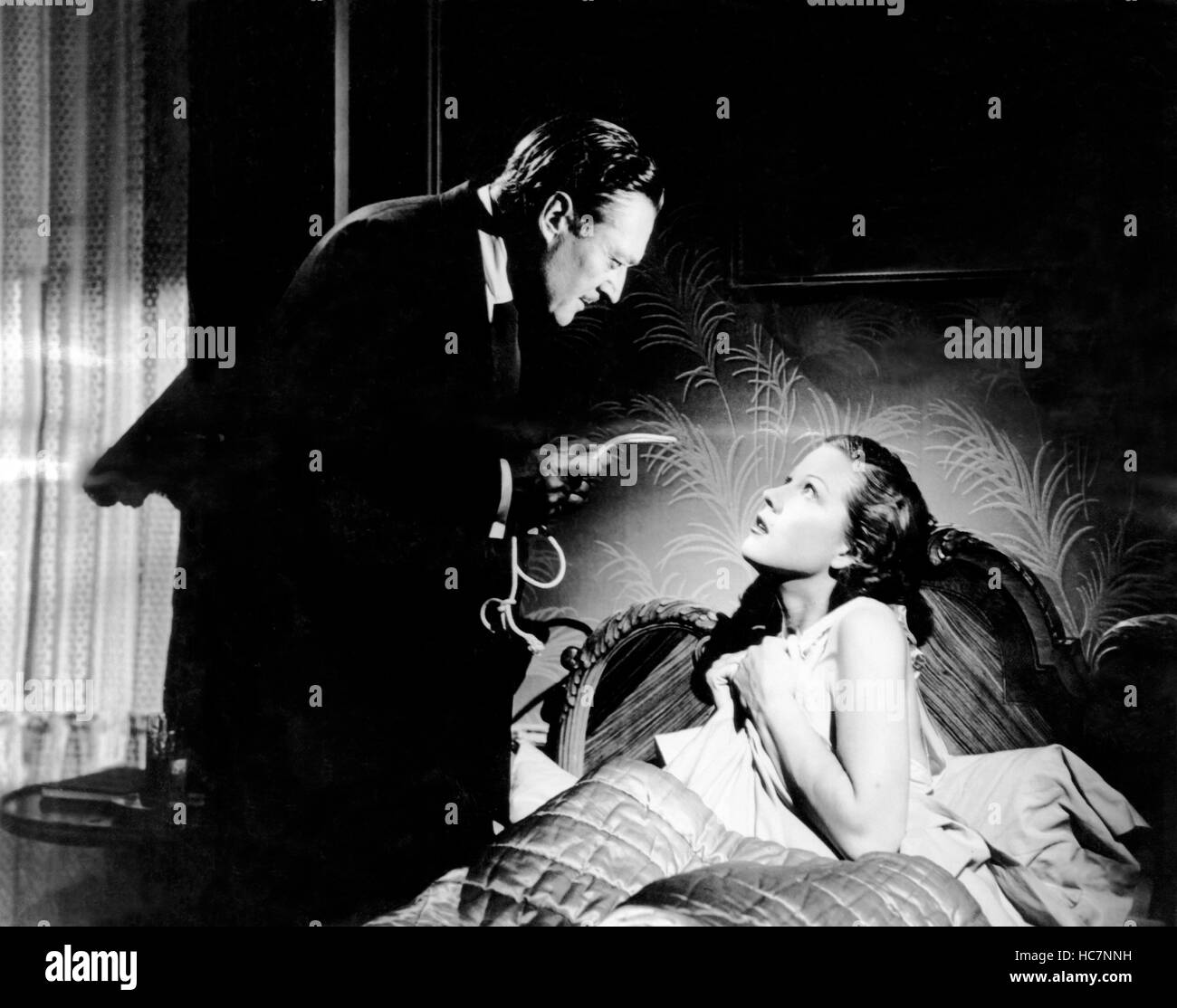 THE STRANGE MR. GREGORY, from left, Edmund Lowe, Jean Rogers, 1945 ...