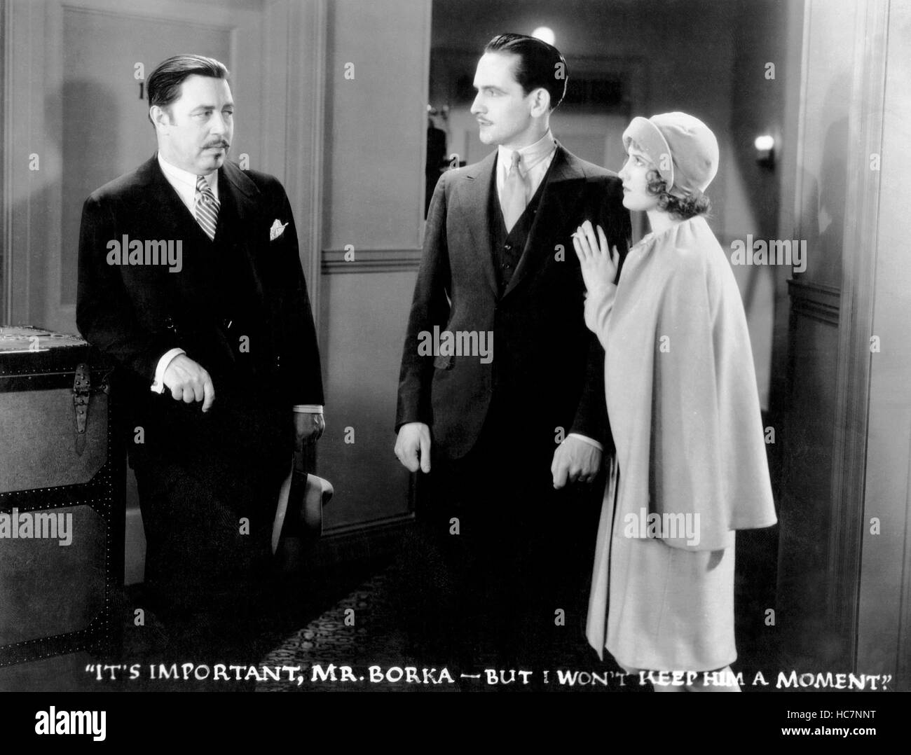 THE STUDIO MURDER MYSTERY, from left, Warner Oland, Fredric March ...