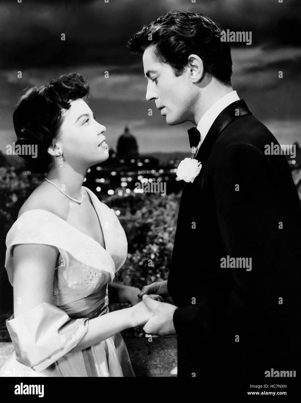 THE STORY OF THREE LOVES, from left, Leslie Caron, Farley Granger, 1953 Stock Photo - Alamy
