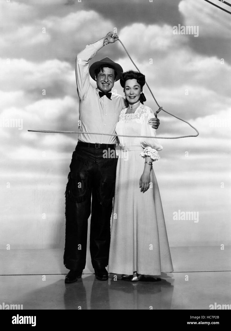 THE STORY OF WILL ROGERS, Will Rogers, Jr., Jane Wyman, 1952 Stock ...