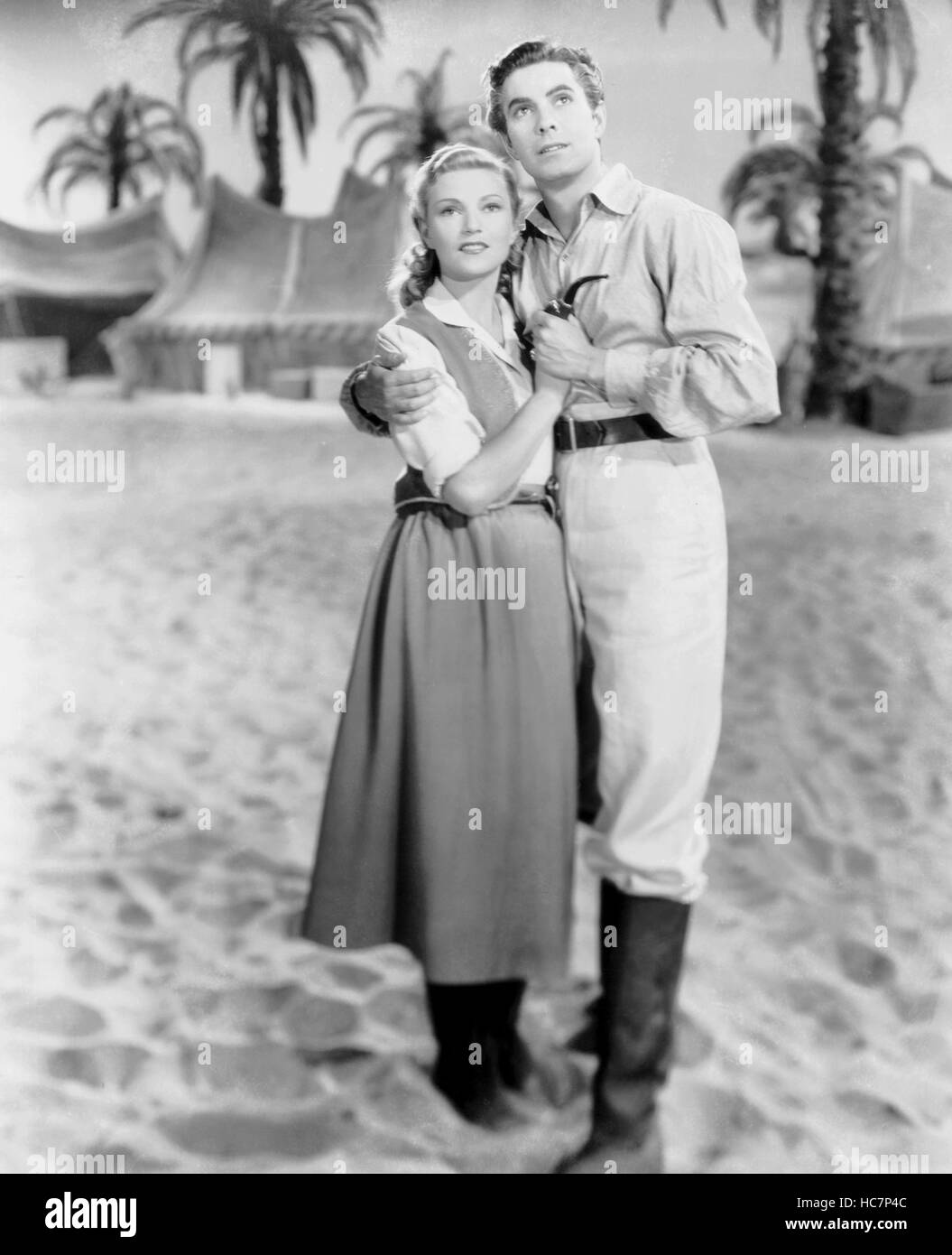 SUEZ, from left, Annabella, Tyrone Power, 1938, TM & Copyright ©20th ...
