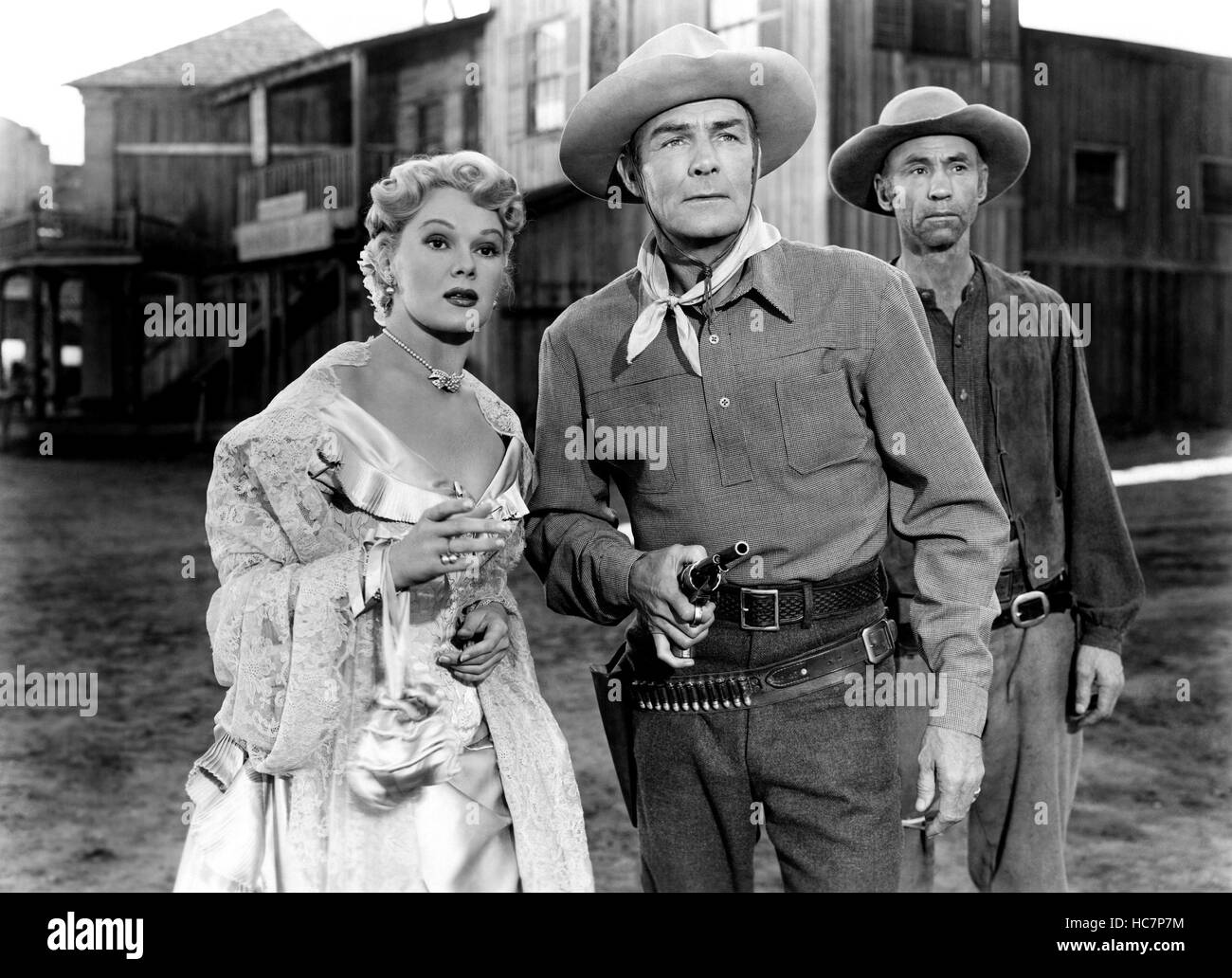 SUGARFOOT, Adele Jergens, Randolph Scott, Arthur Hunnicut, 1951 Stock ...