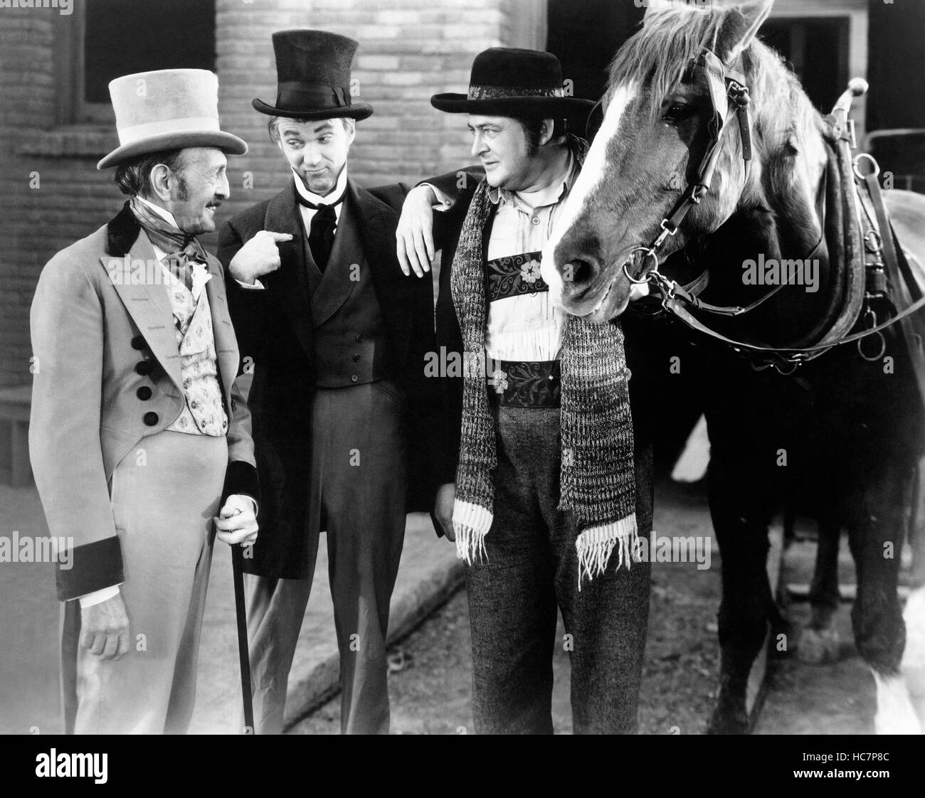 SUTTER'S GOLD, from left, Clarence Wilson, Lee Tracy, Edward Arnold ...